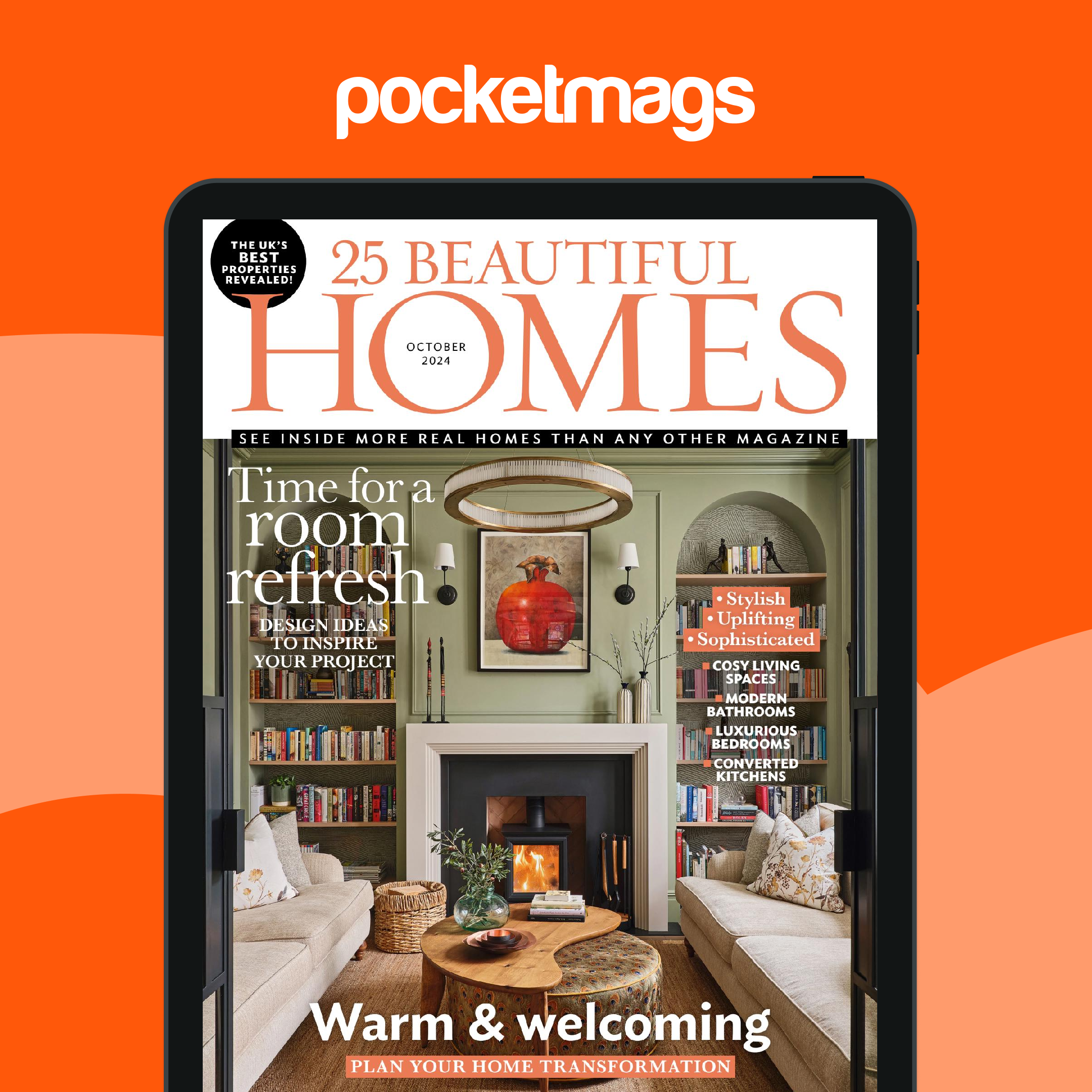 25 Beautiful Homes Magazine - October 2024 Back Issue