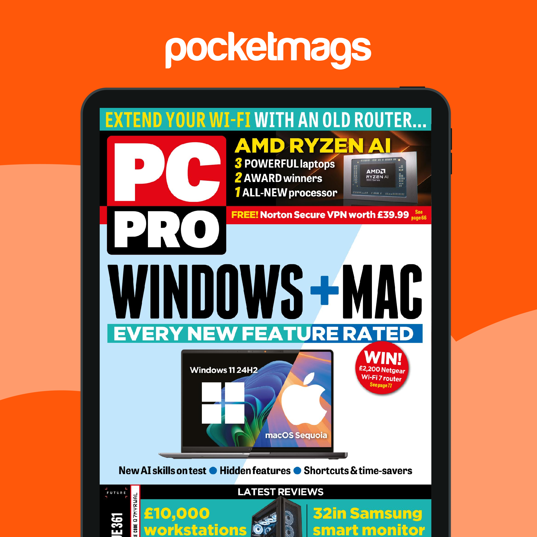 PC Pro Magazine Subscriptions and October 2024 Issue