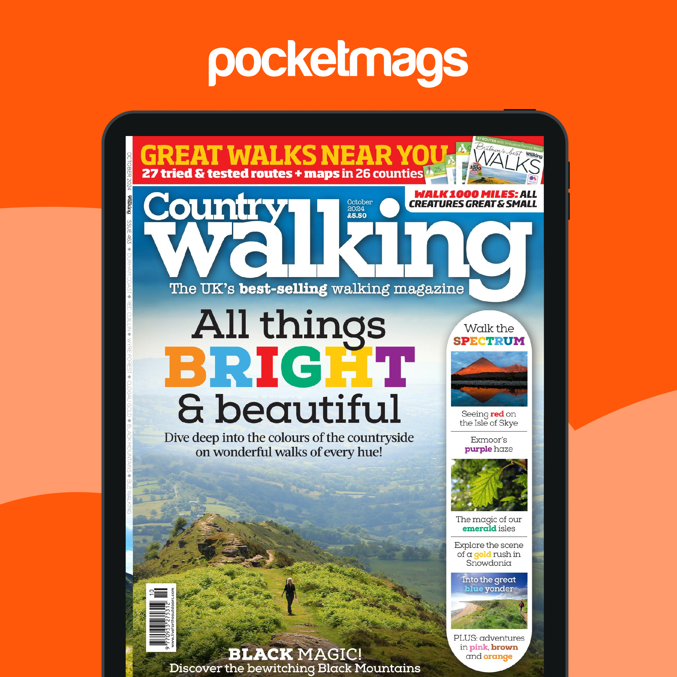 Country Walking Magazine - Oct-24 Back Issue