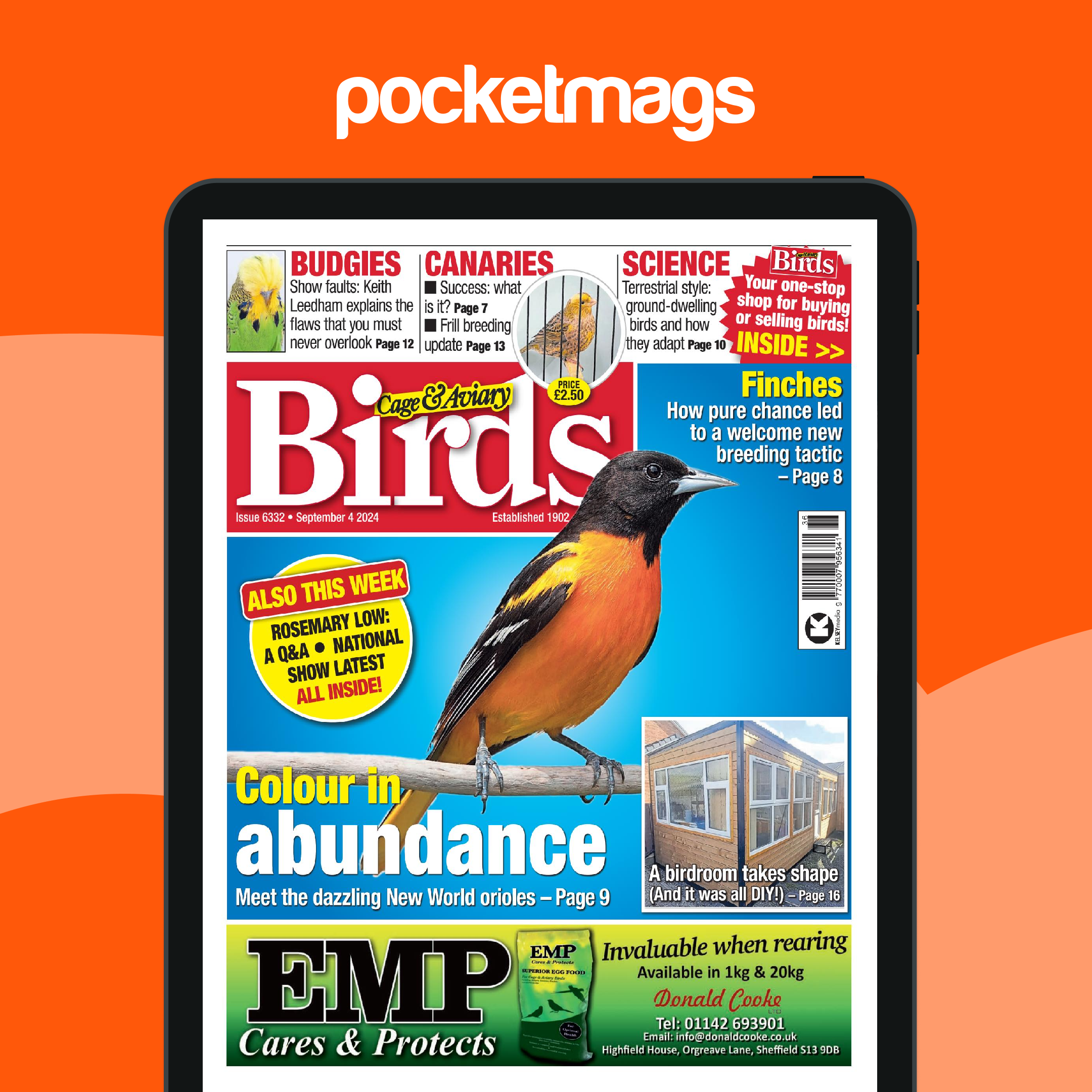 Cage & Aviary Birds Magazine - 4-Sep-24 Back Issue