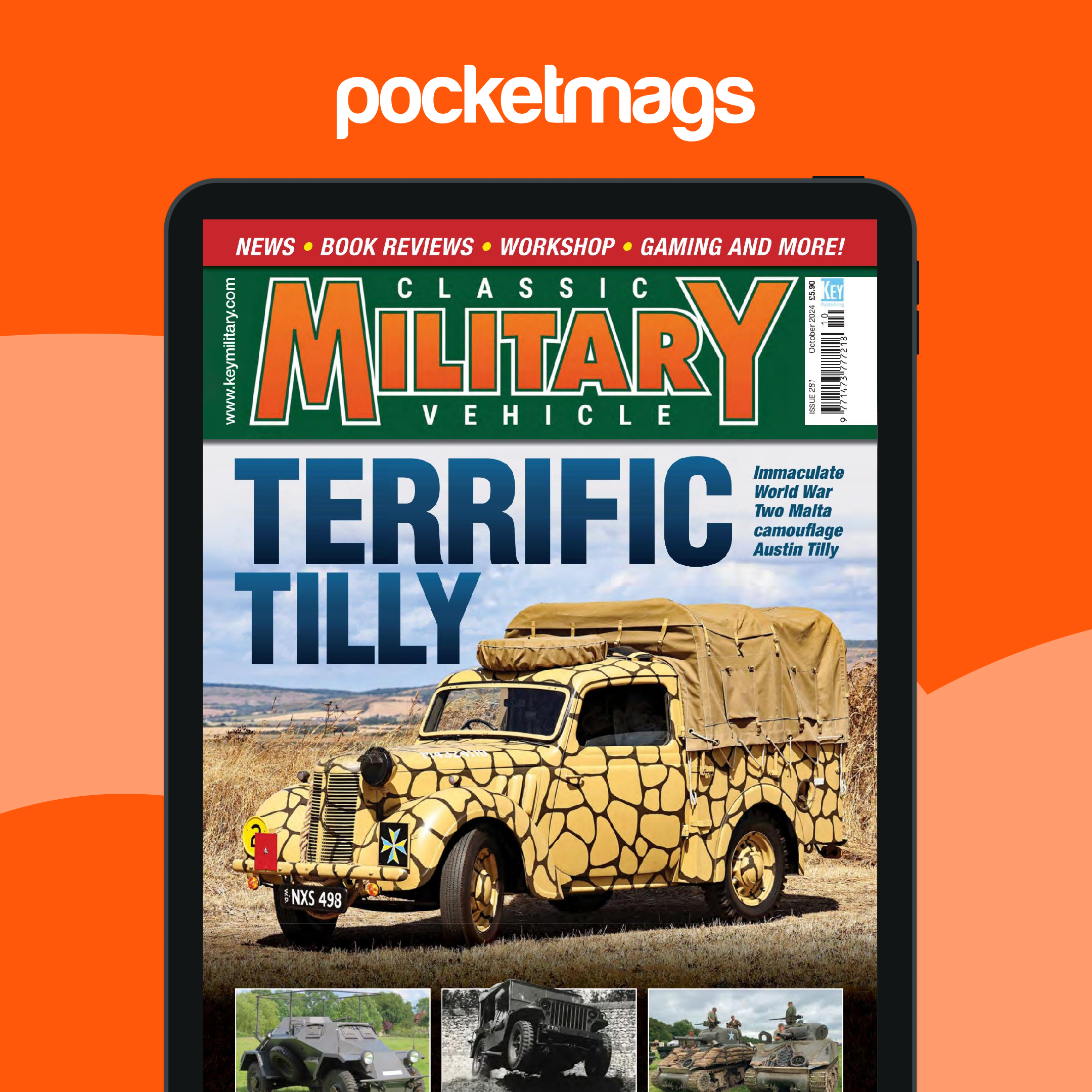 Classic Military Vehicle Magazine - October 2024 Edición anterior