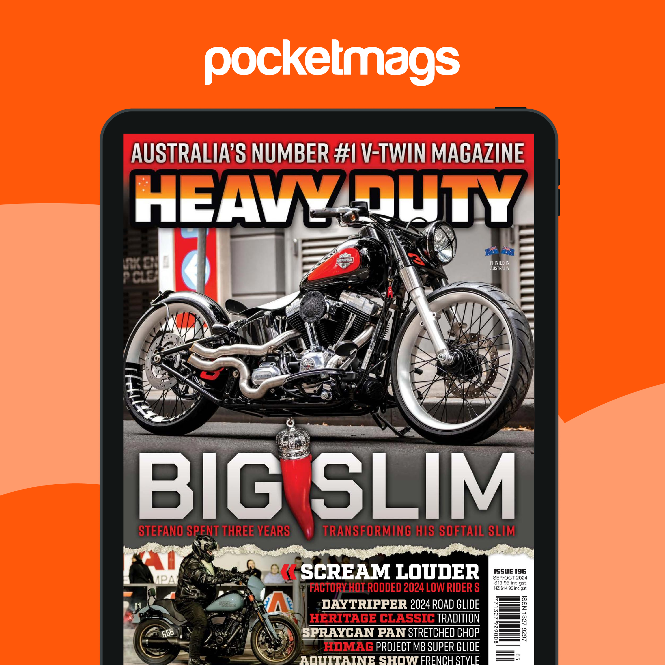 Heavy Duty Magazine - Issue #196 Sep-Oct Back Issue