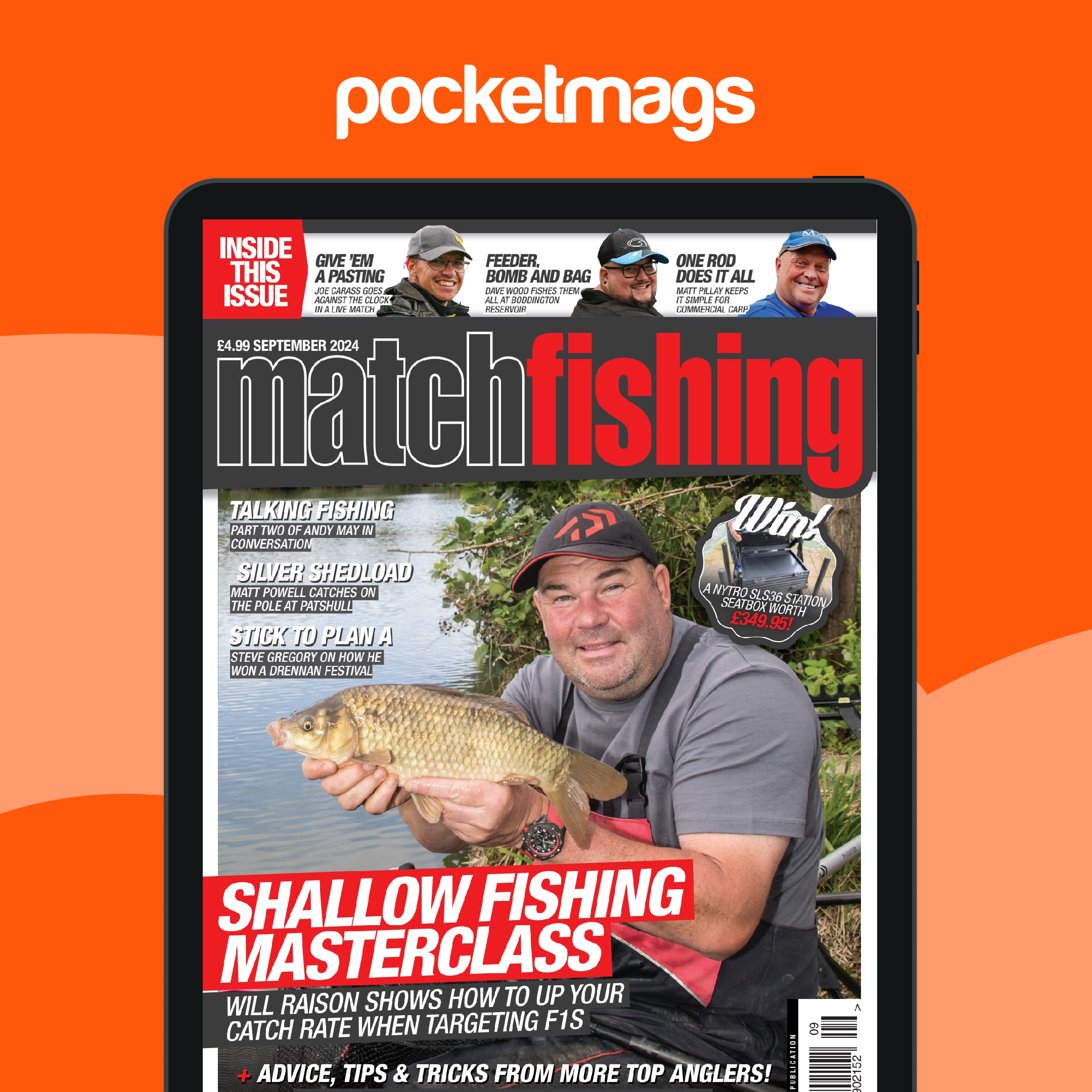 Match Fishing Magazine Subscriptions and September 2024 Issue