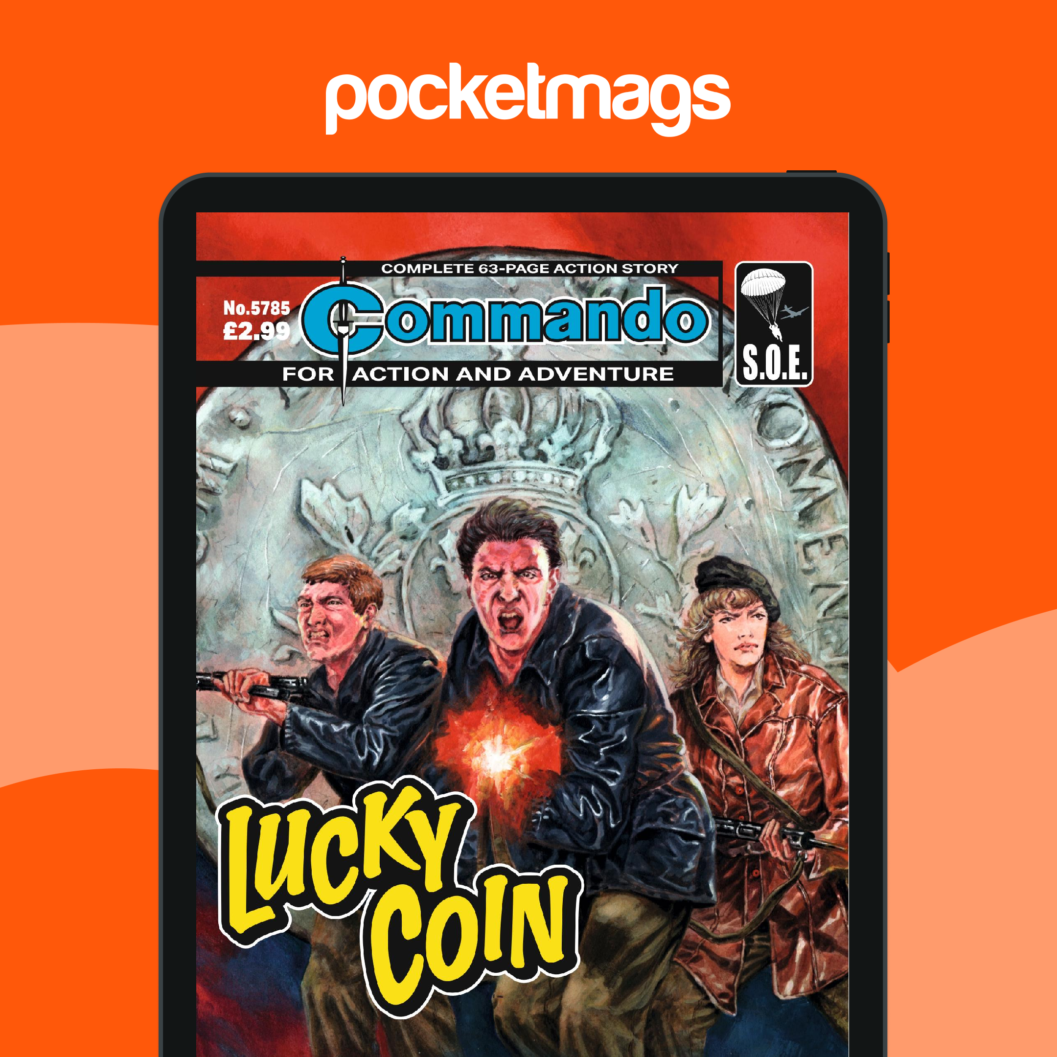 Commando Magazine - 5785 Back Issue