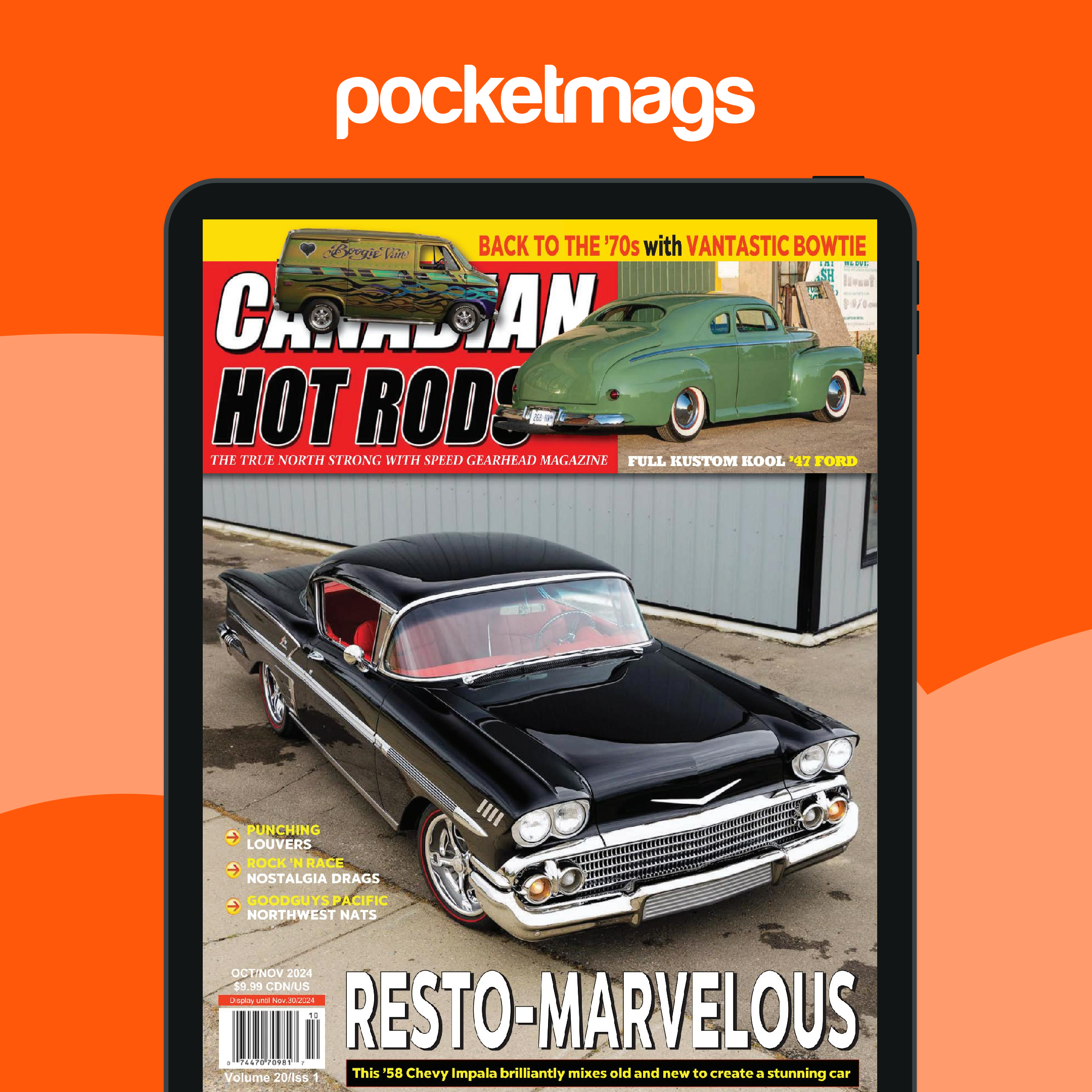 Canadian Hot Rods Magazine - OCT/NOV 2024 Back Issue