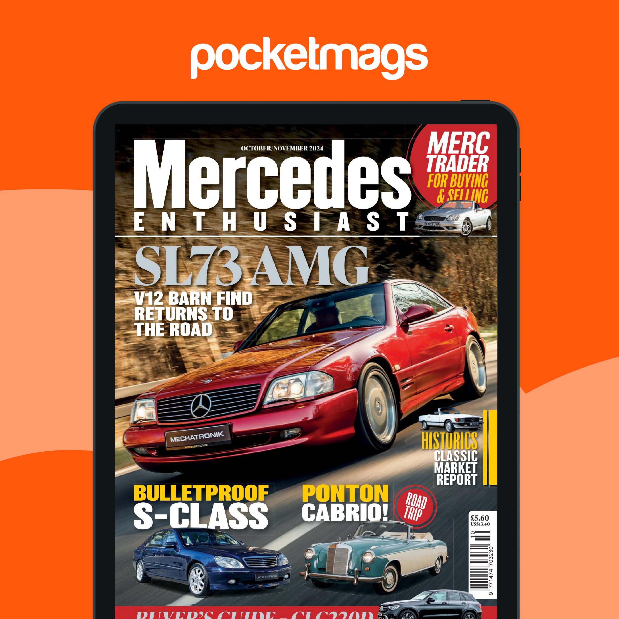 Mercedes Enthusiast Magazine - October/November 2024` Back Issue