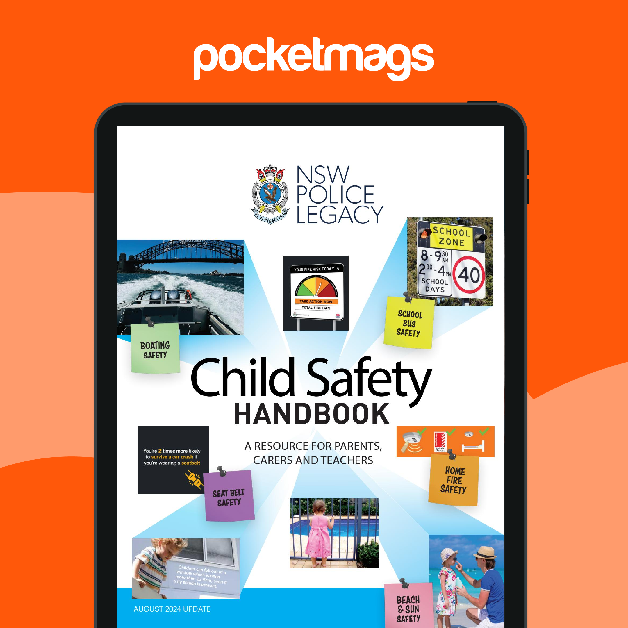 NSW Child Safety Handbook Subscriptions and 2024 August Update Issue