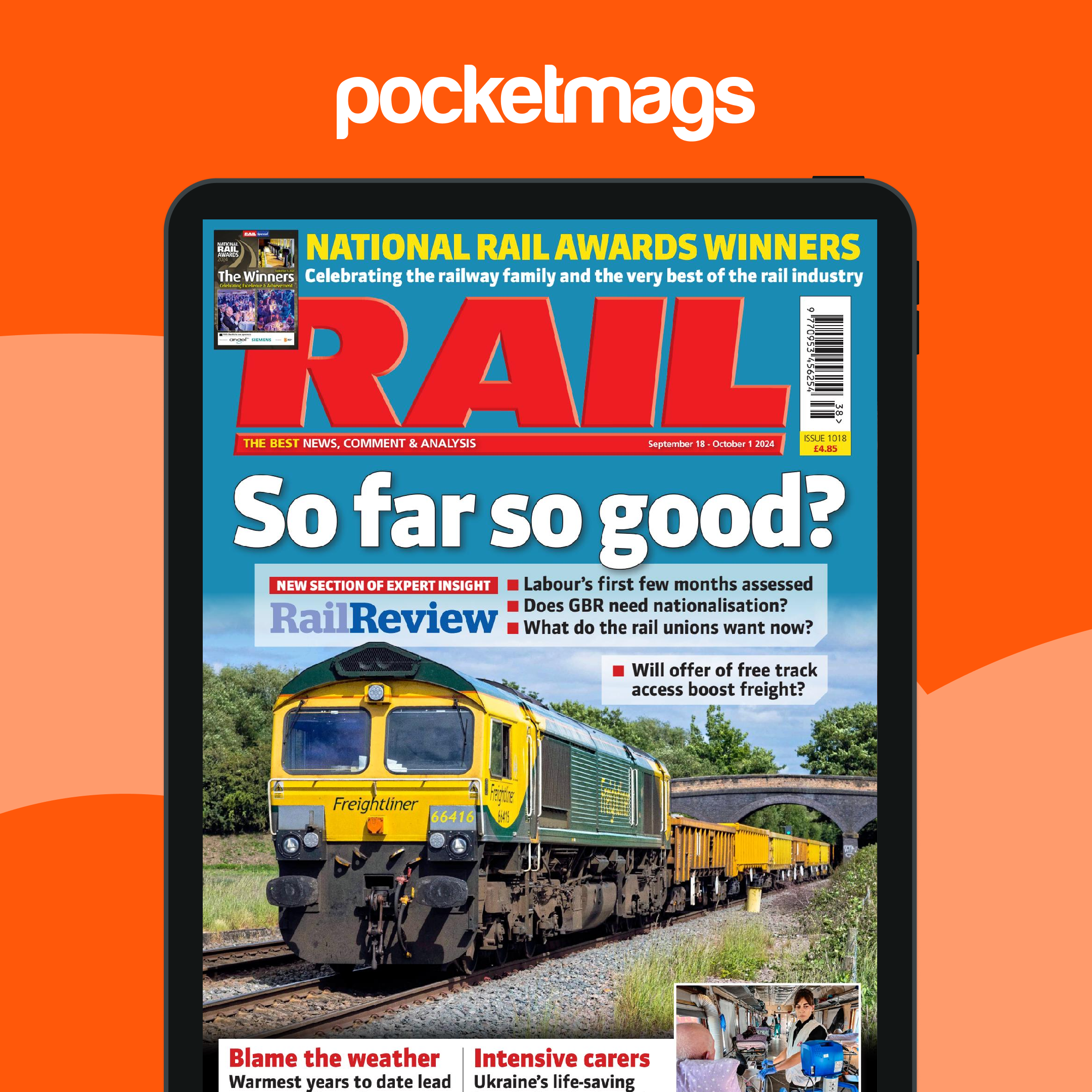 Rail Magazine - 1018 Back Issue