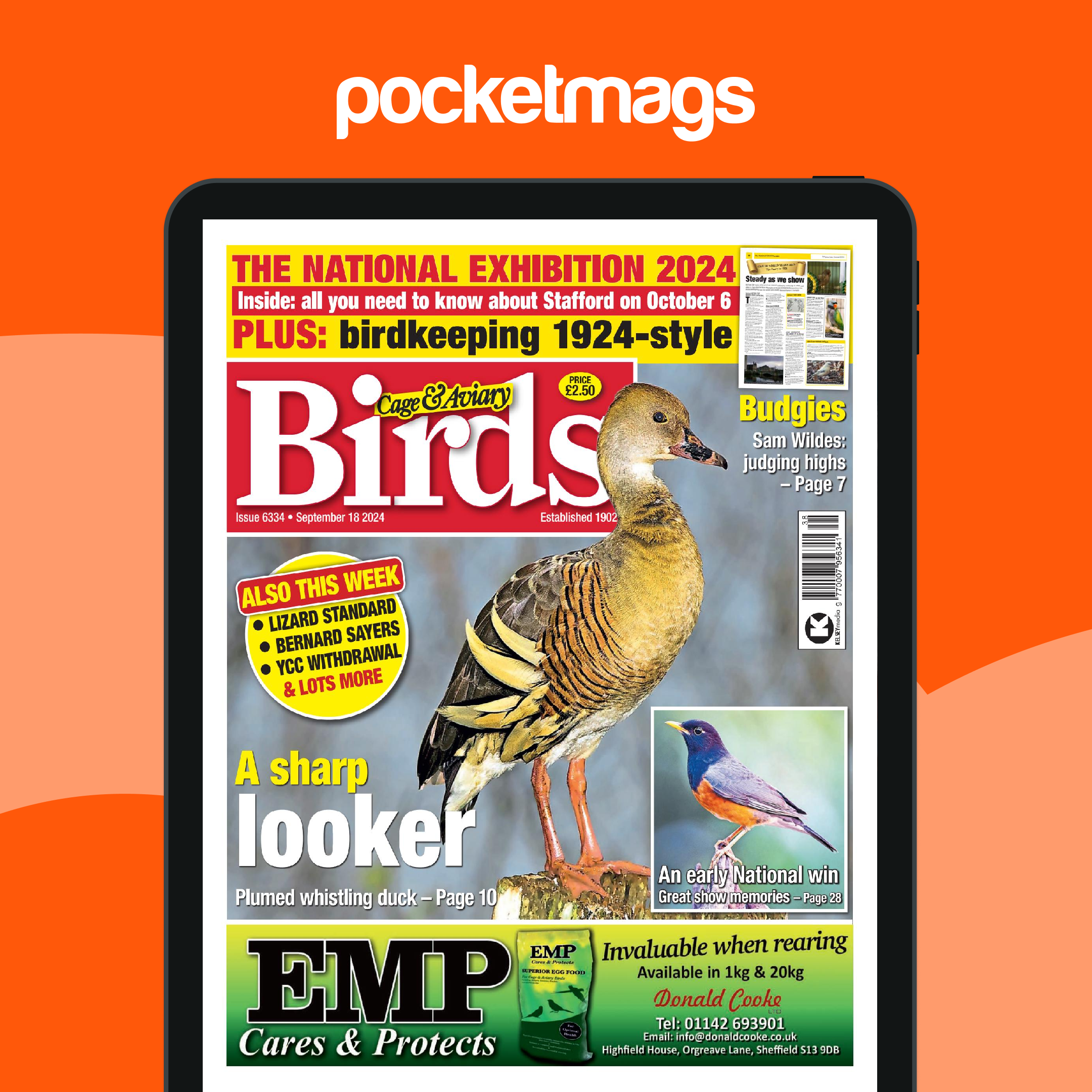 Cage & Aviary Birds Magazine - 18-Sep-24 Back Issue