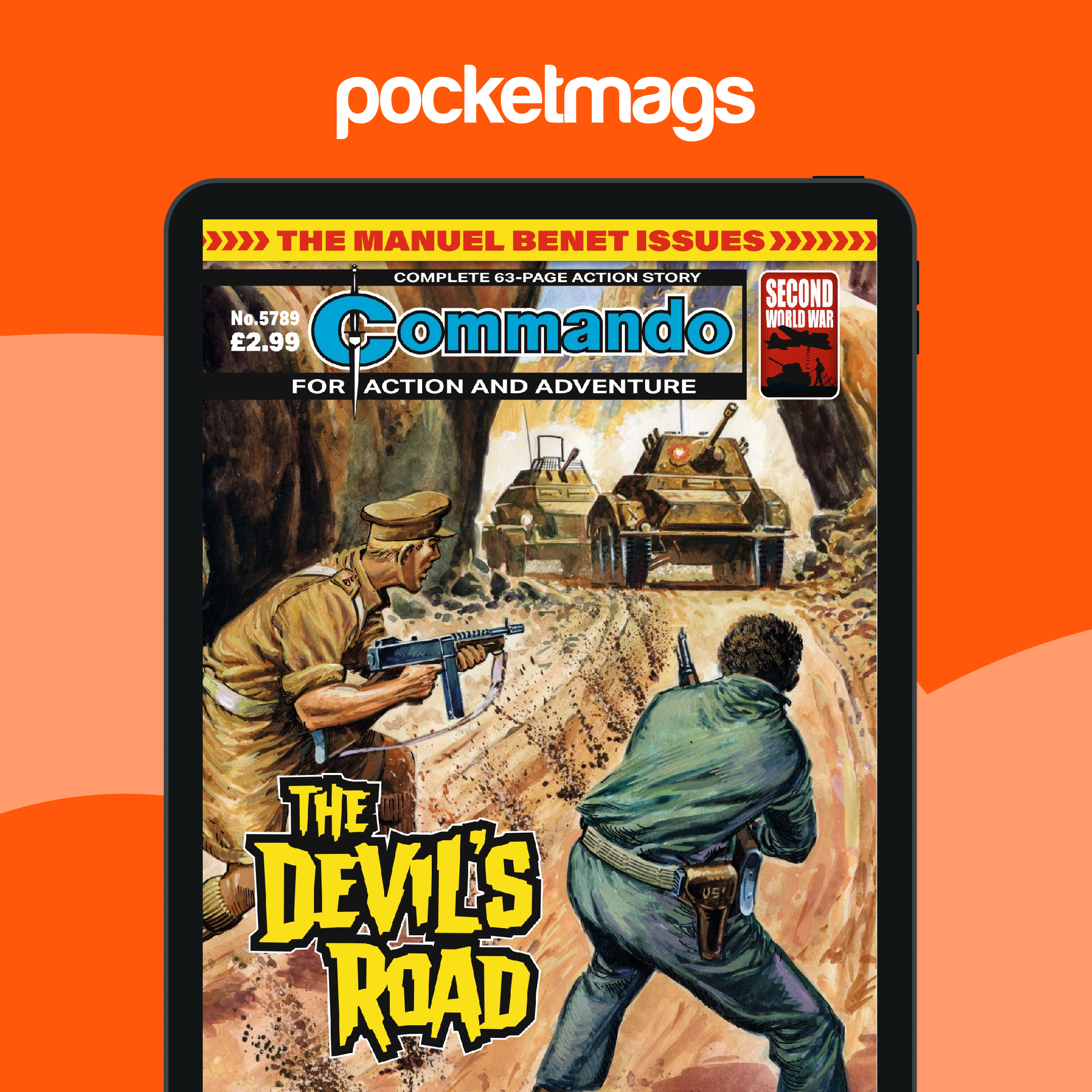 Commando Magazine - 5789 Back Issue