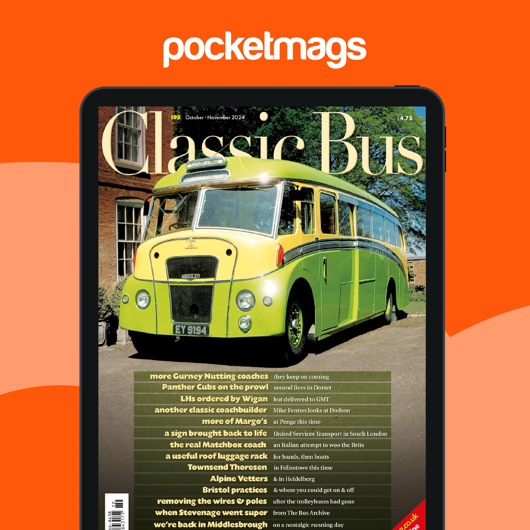 Classic Bus Magazine - Oct/Nov 2024 (193) Back Issue