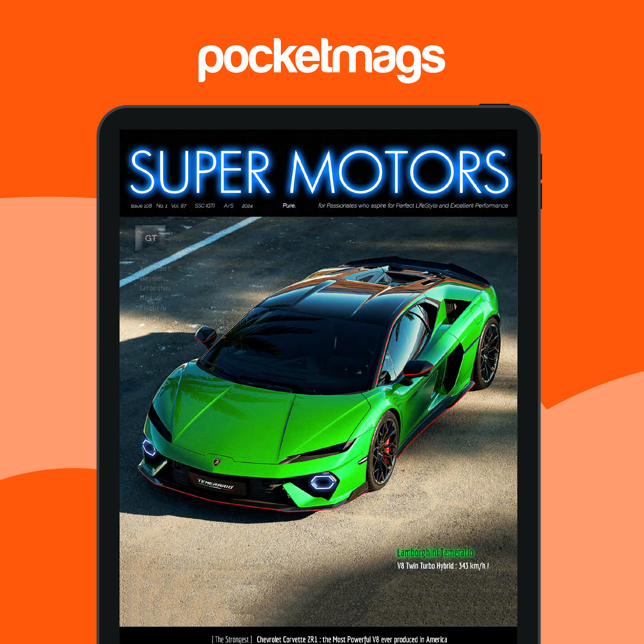 SUPER MOTORS Magazine - Issue 108 Back Issue