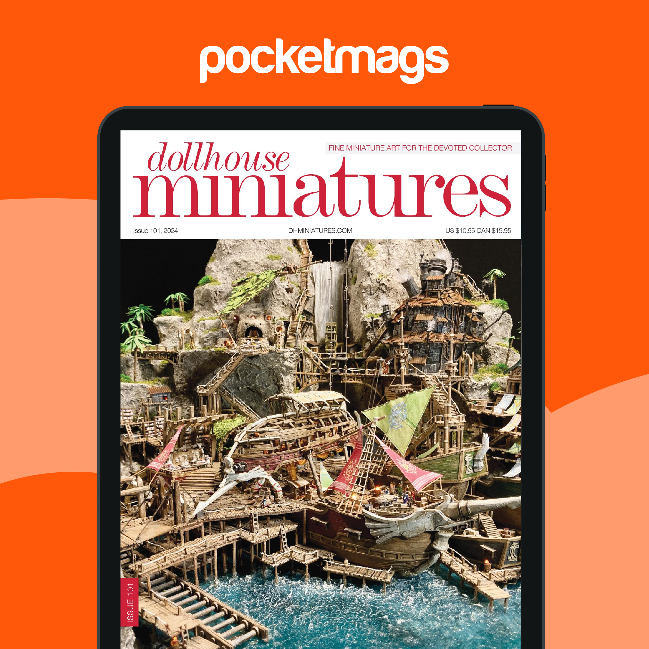 Dollhouse Miniatures Magazine - Issue 101 Back Issue