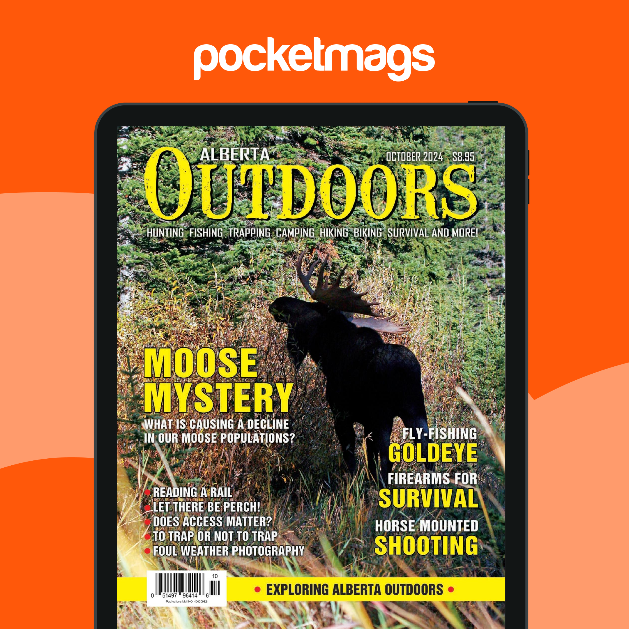 Alberta Outdoors Magazine - Volume 26 Issue 6 Back Issue
