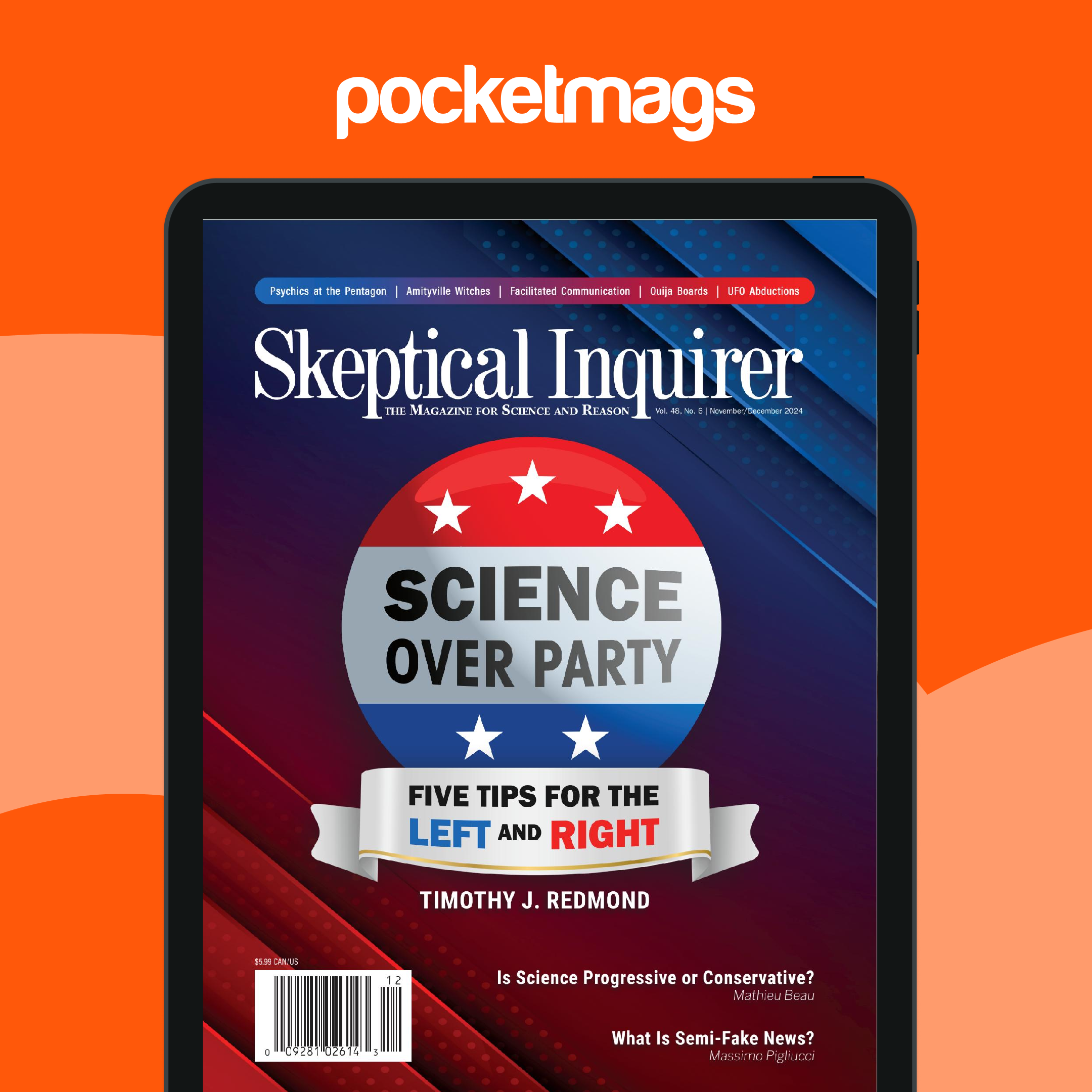 Skeptical Inquirer Magazine - Nov/Dec 2024 Back Issue
