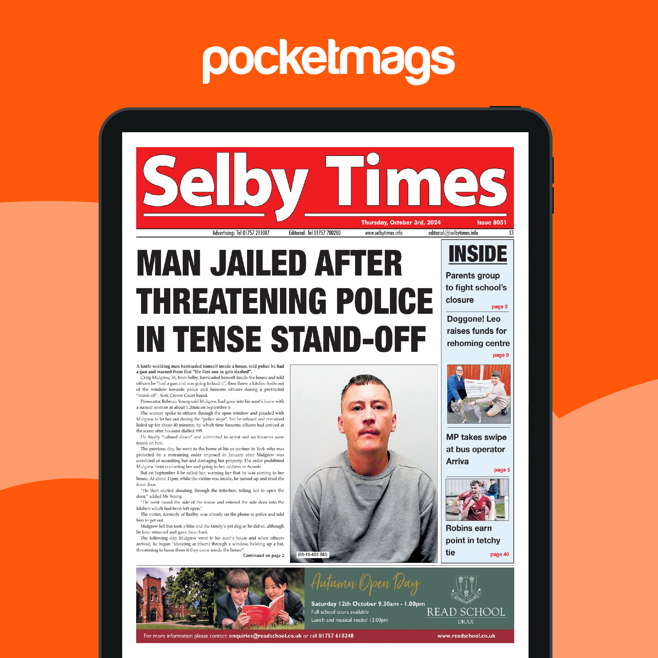 Selby Times Magazine - October 3rd 2024 Back Issue