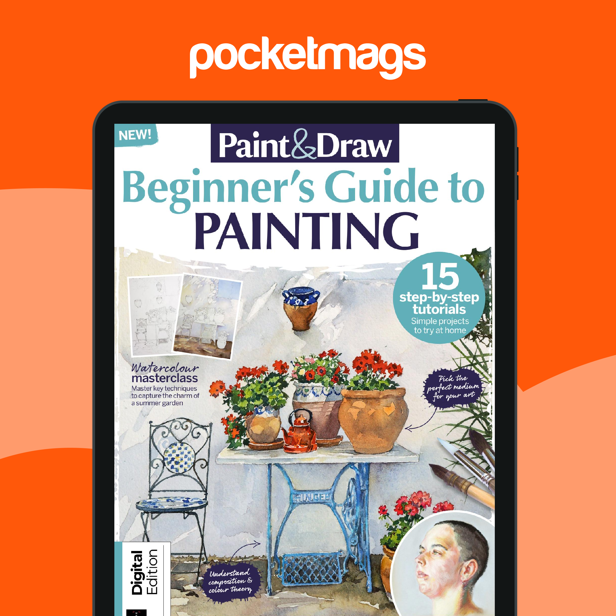 Creative Bookazine - Paint & Draw Beginner's Guide to Painting Fourth ...