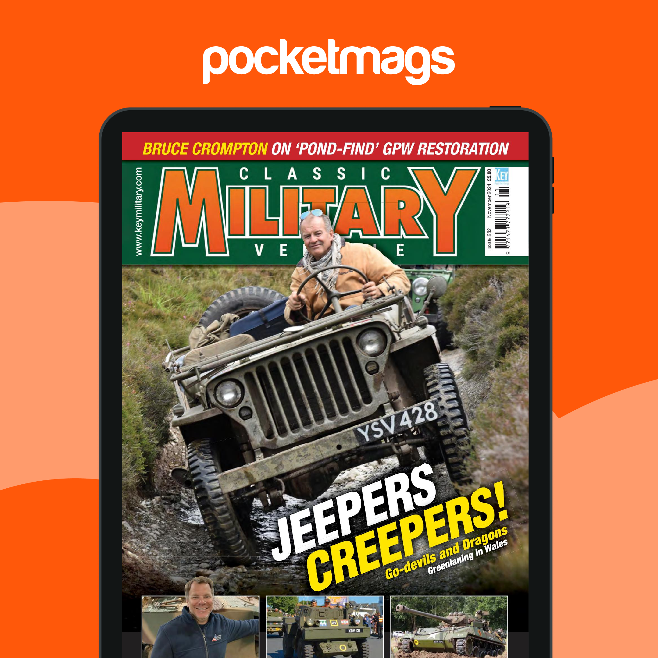 Classic Military Vehicle Magazine - November 2024 Back Issue