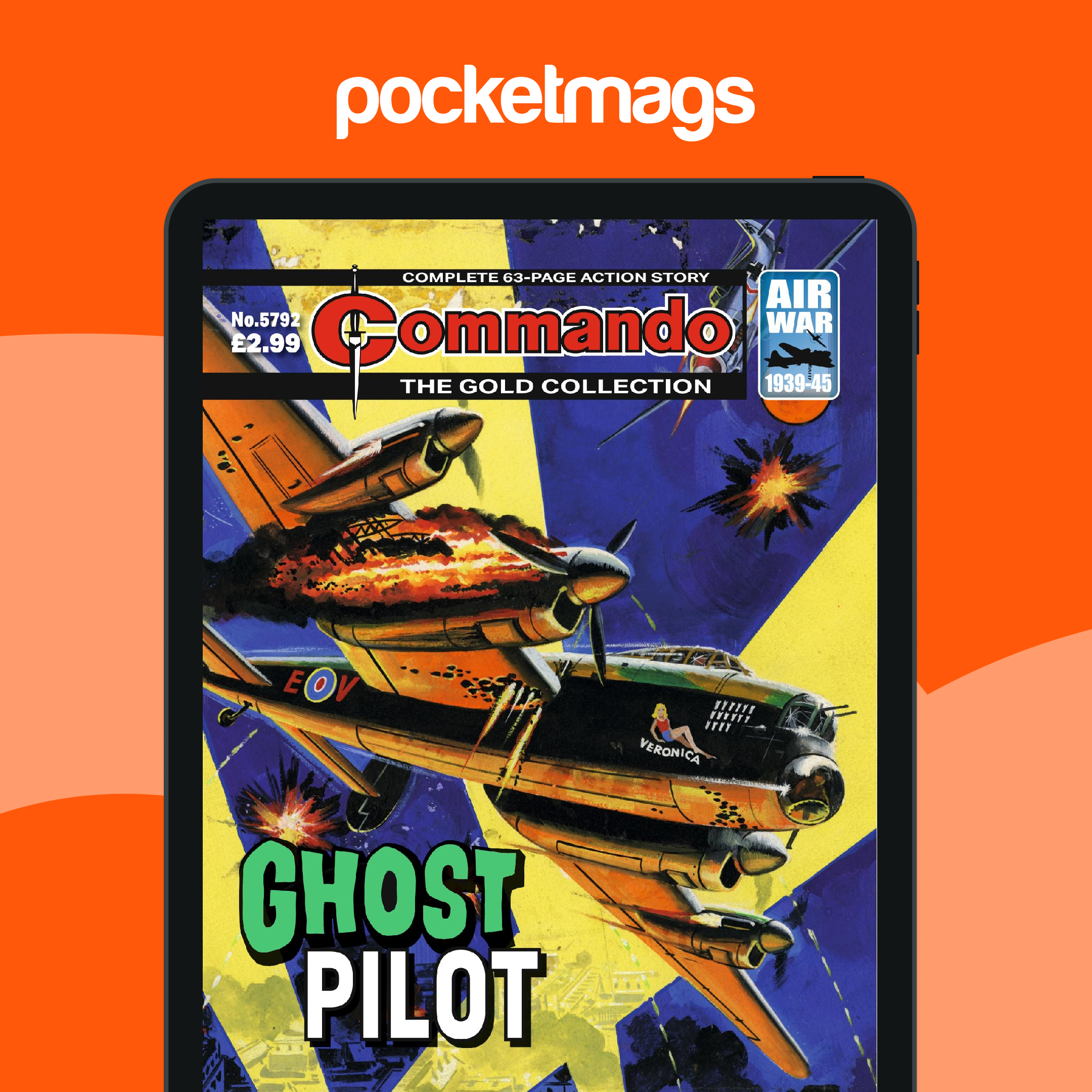 Commando Magazine - 5792 Back Issue