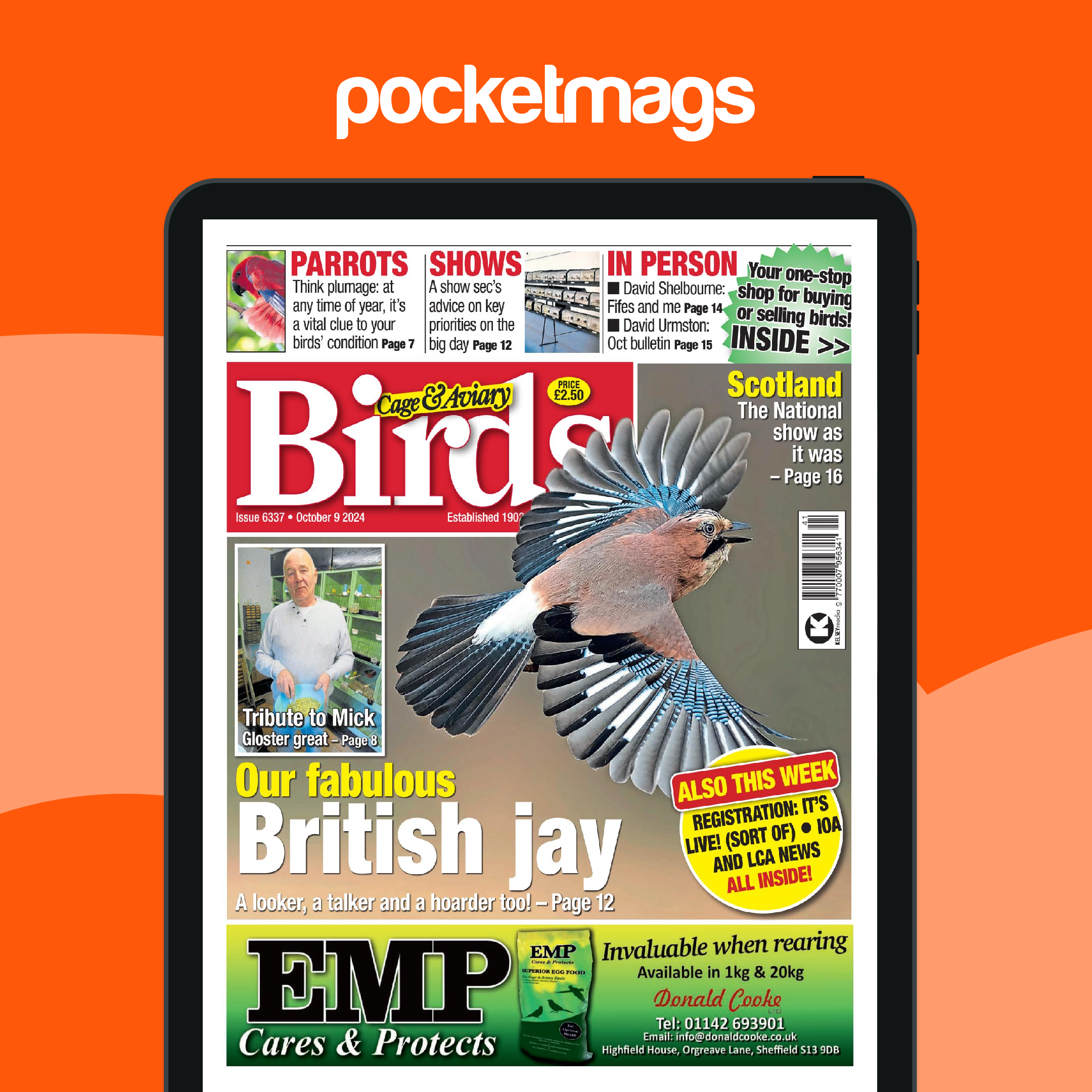 Cage & Aviary Birds Magazine - 9-Oct-24 Edição anterior