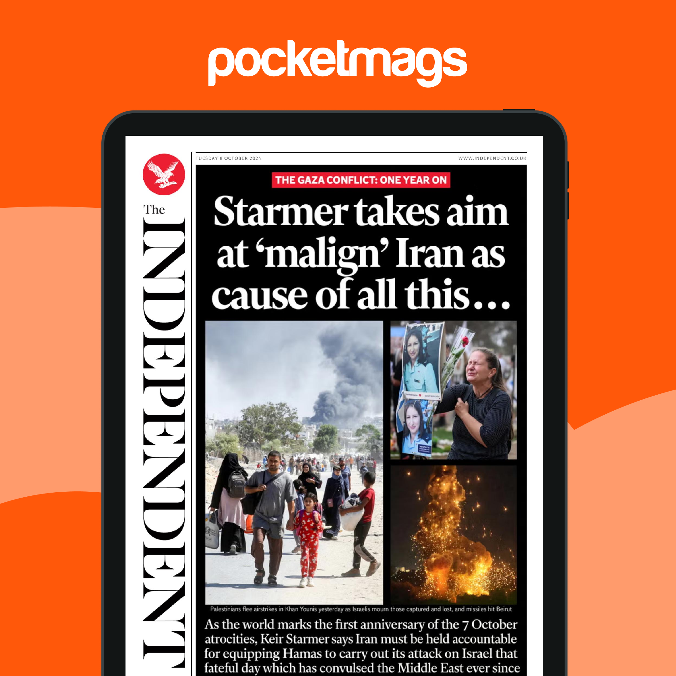 The Independent Daily Edition Newspaper - Tuesday, October 8, 2024 Back ...