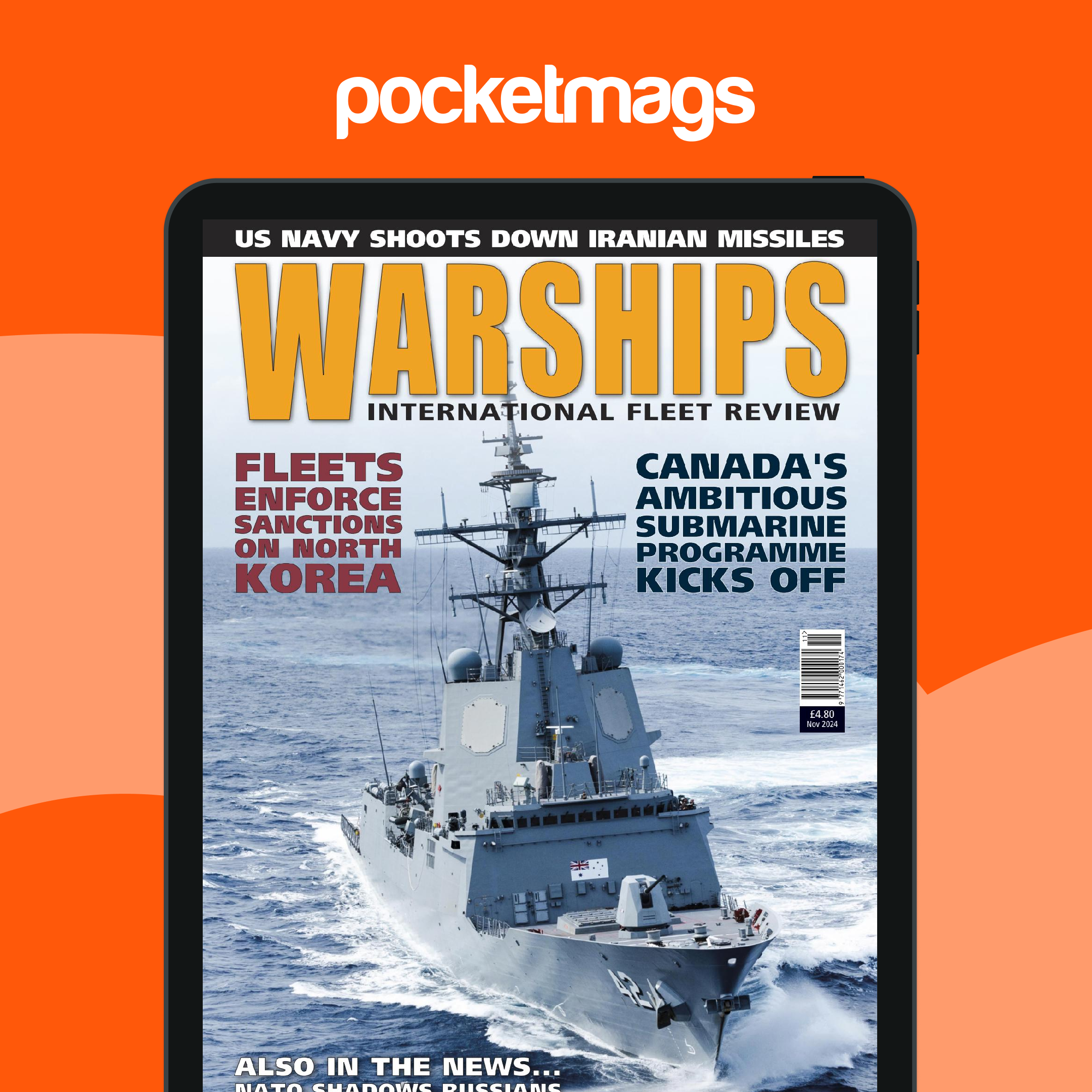 Warships International Fleet Review Magazine - November 2024 Back Issue
