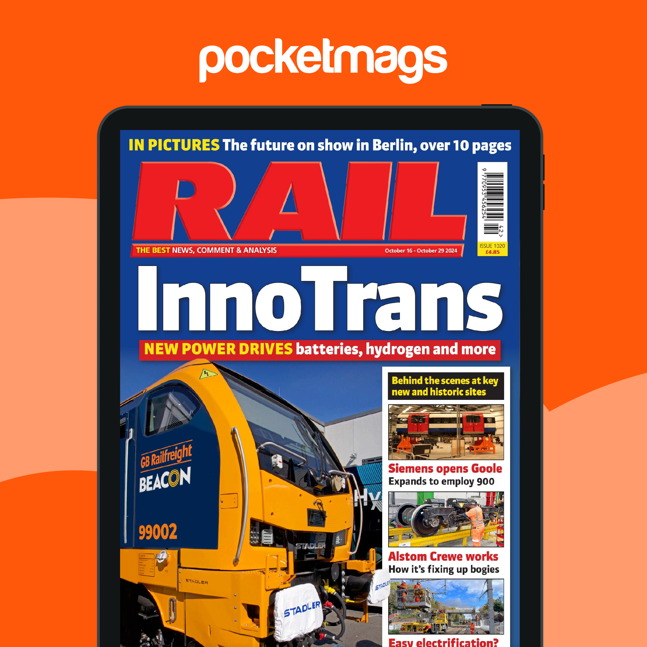 Rail Magazine - 1020 Zurück Ausgabe