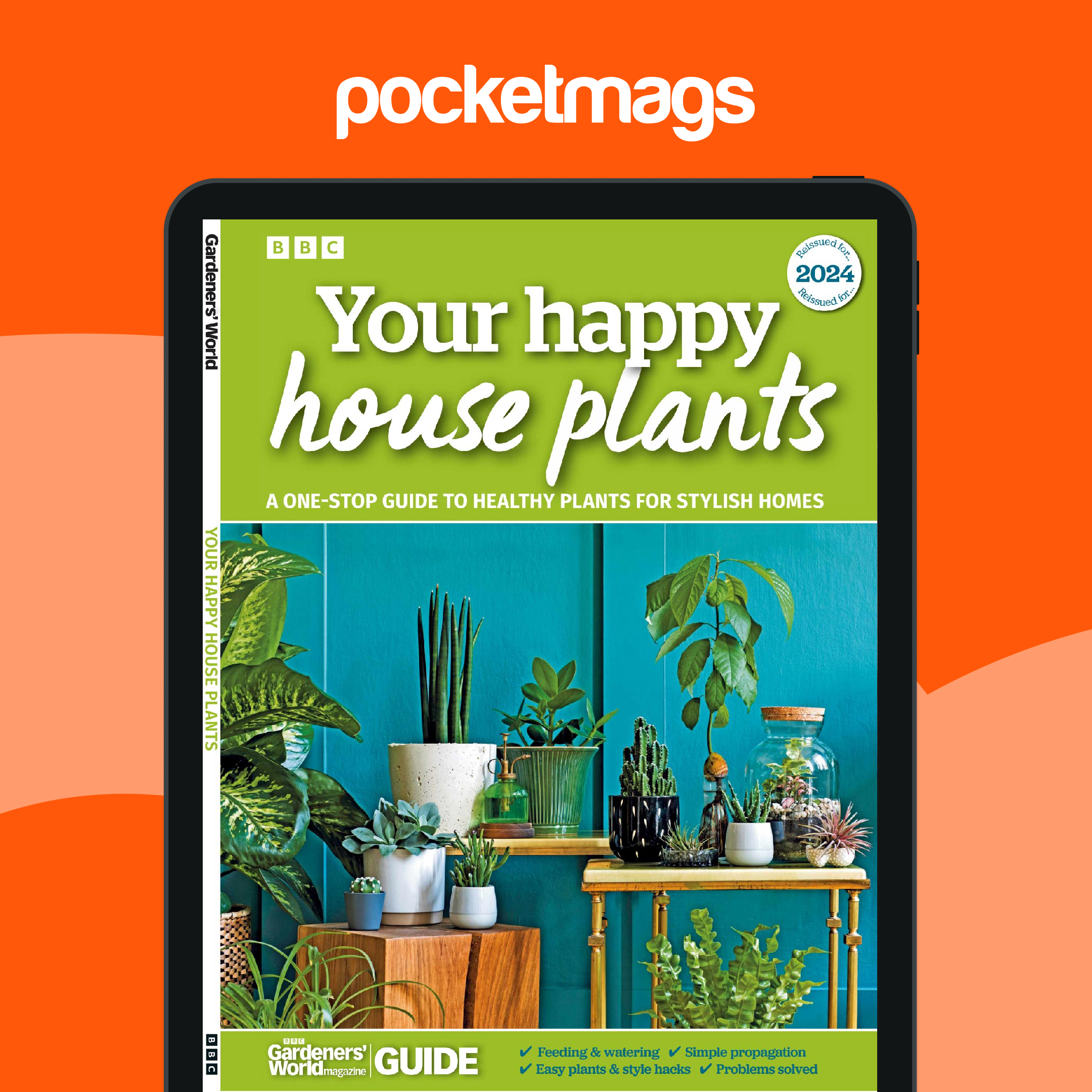 BBC Gardeners’ World Magazine - Your Happy Houseplants 2024 Special Issue