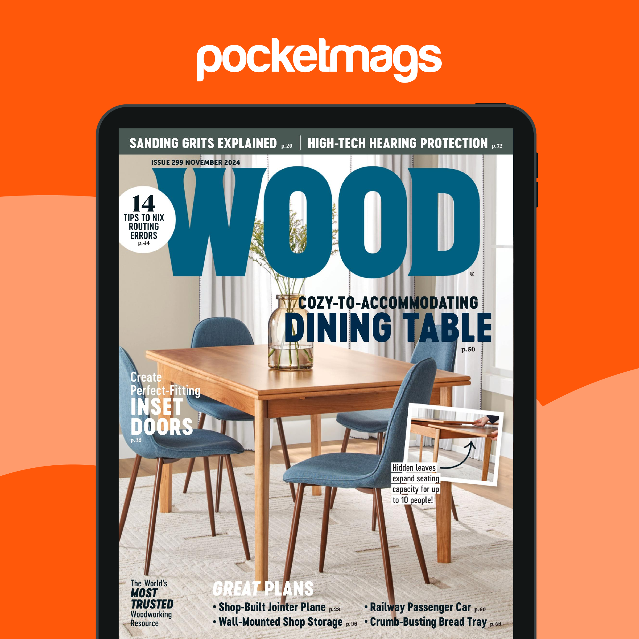 Wood Magazine - November 2024 Back Issue