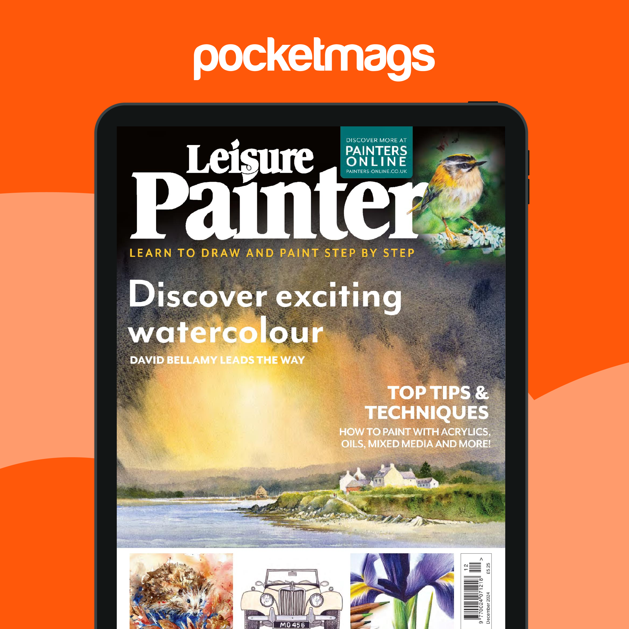 Leisure Painter Magazine Subscriptions and December 2024 Issue