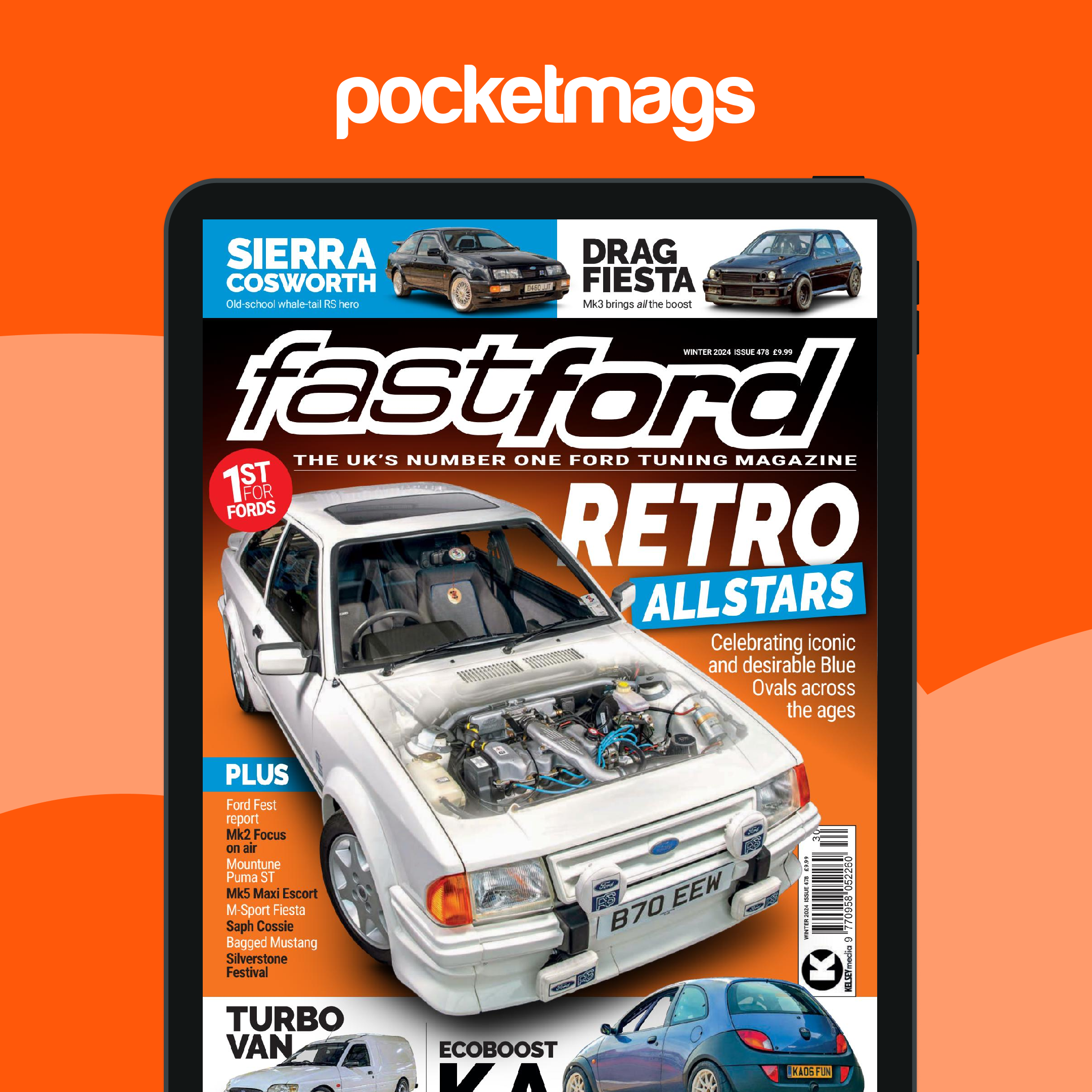 Fast Ford Magazine Subscriptions and Winter-24 Issue