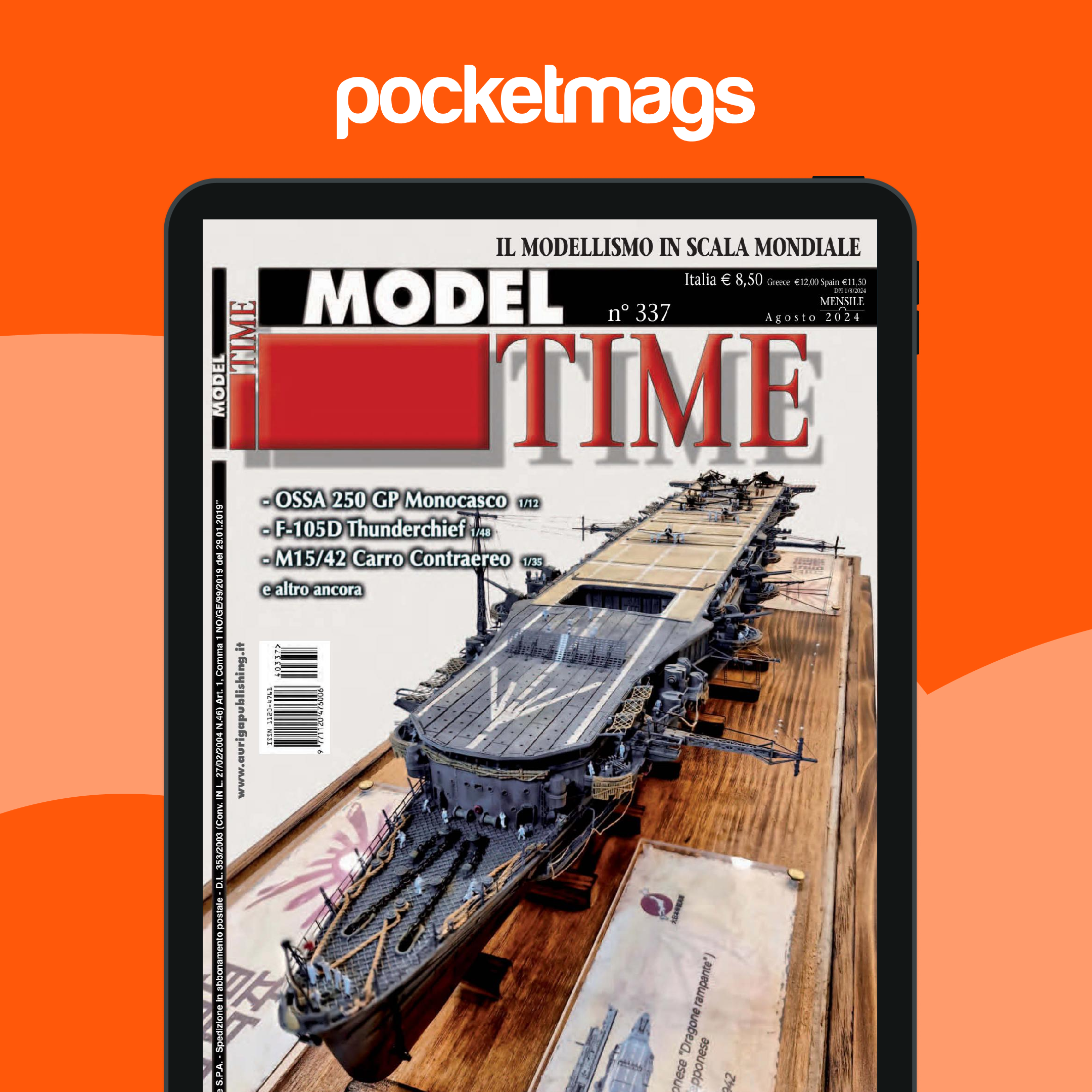 Model Time Magazine Subscriptions and 337 Issue