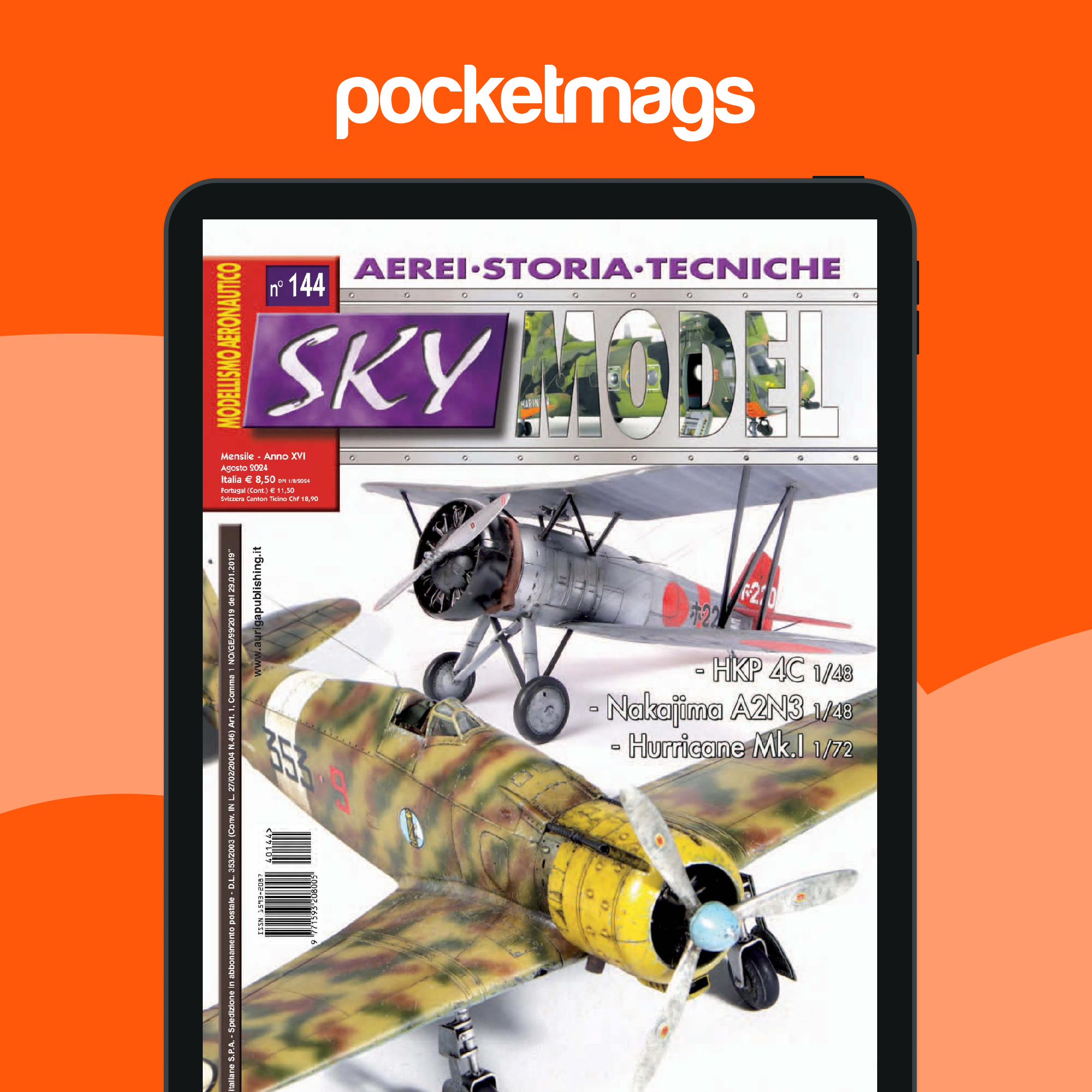 Sky Model Magazine Subscriptions and 144 Issue