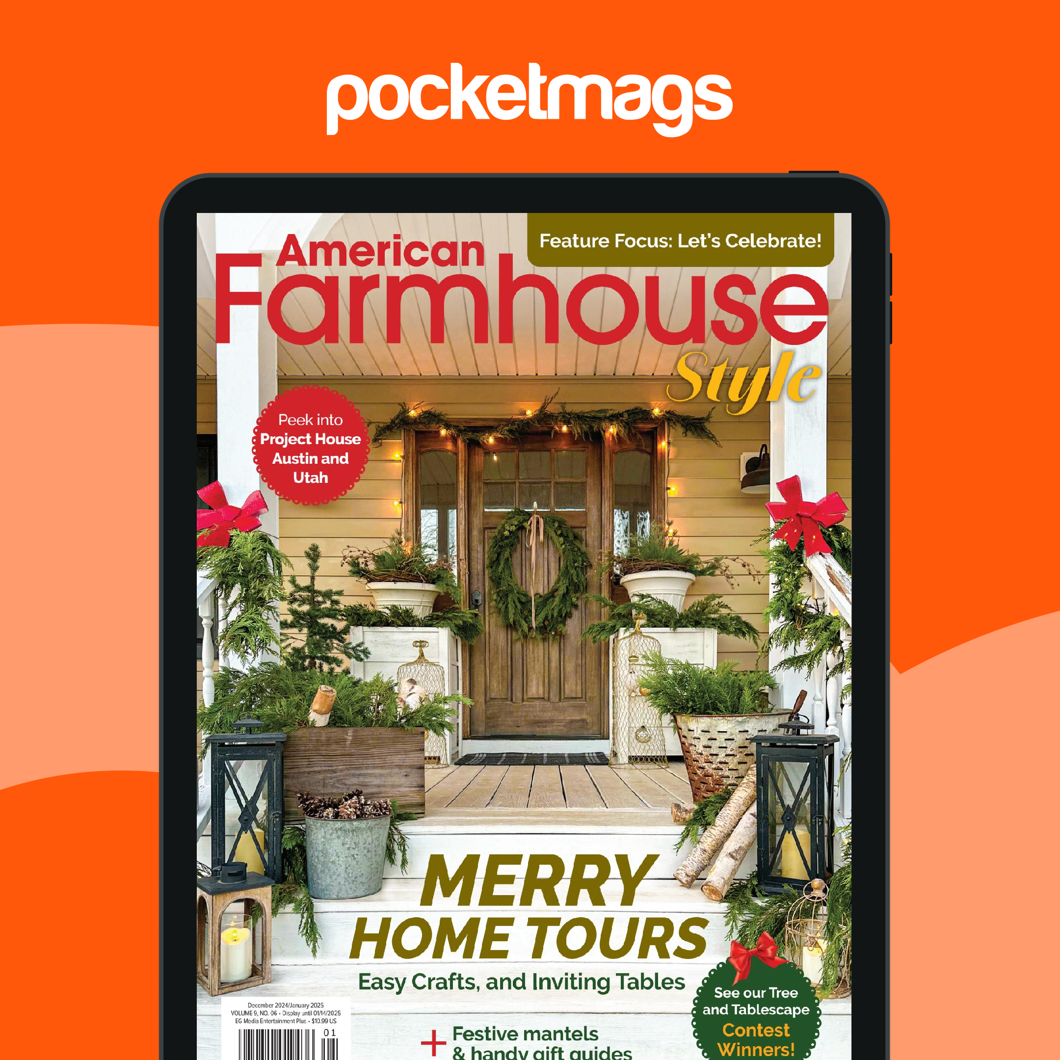 American Farmhouse Style Magazine - 2025-01 (AFS Dec/Jan25) Back Issue
