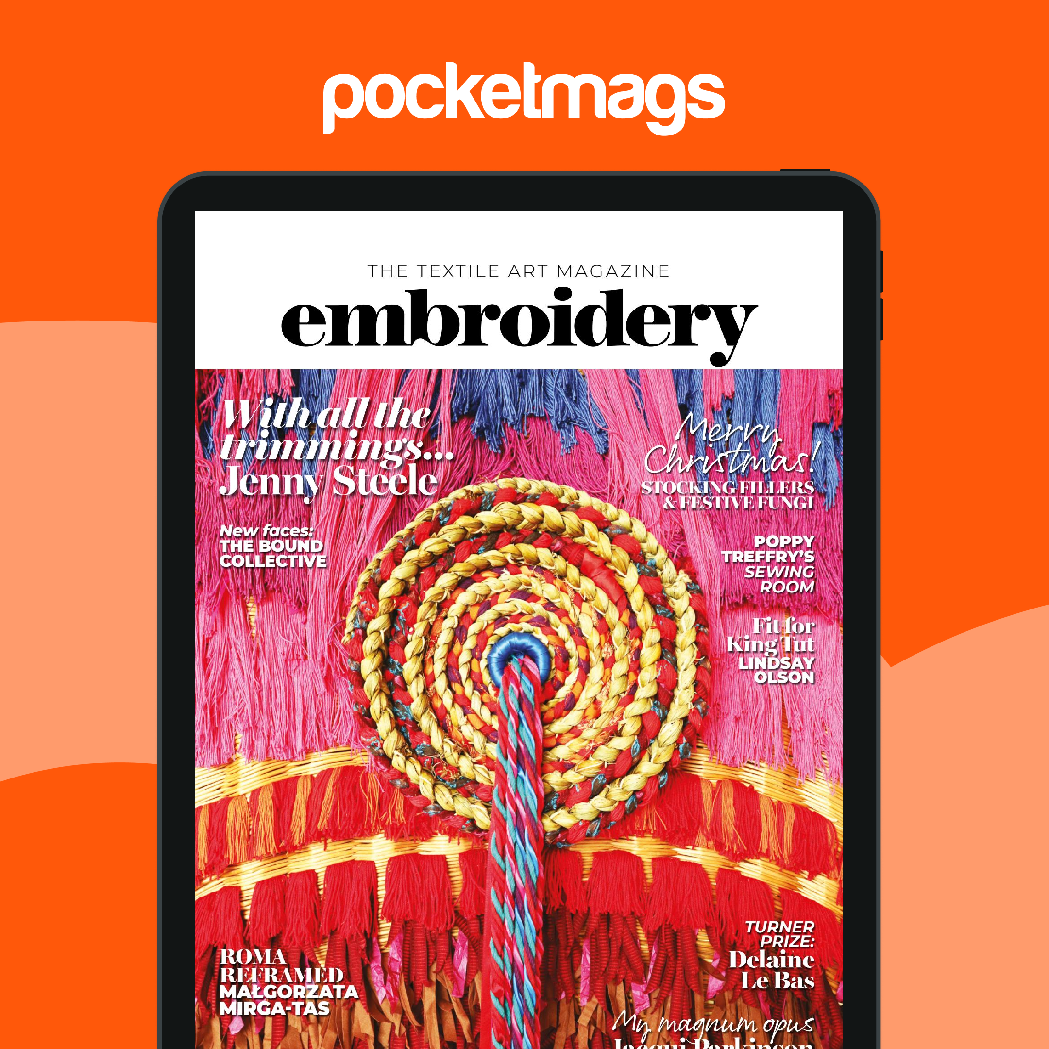 Embroidery Magazine - Nov/Dec 2024 Back Issue