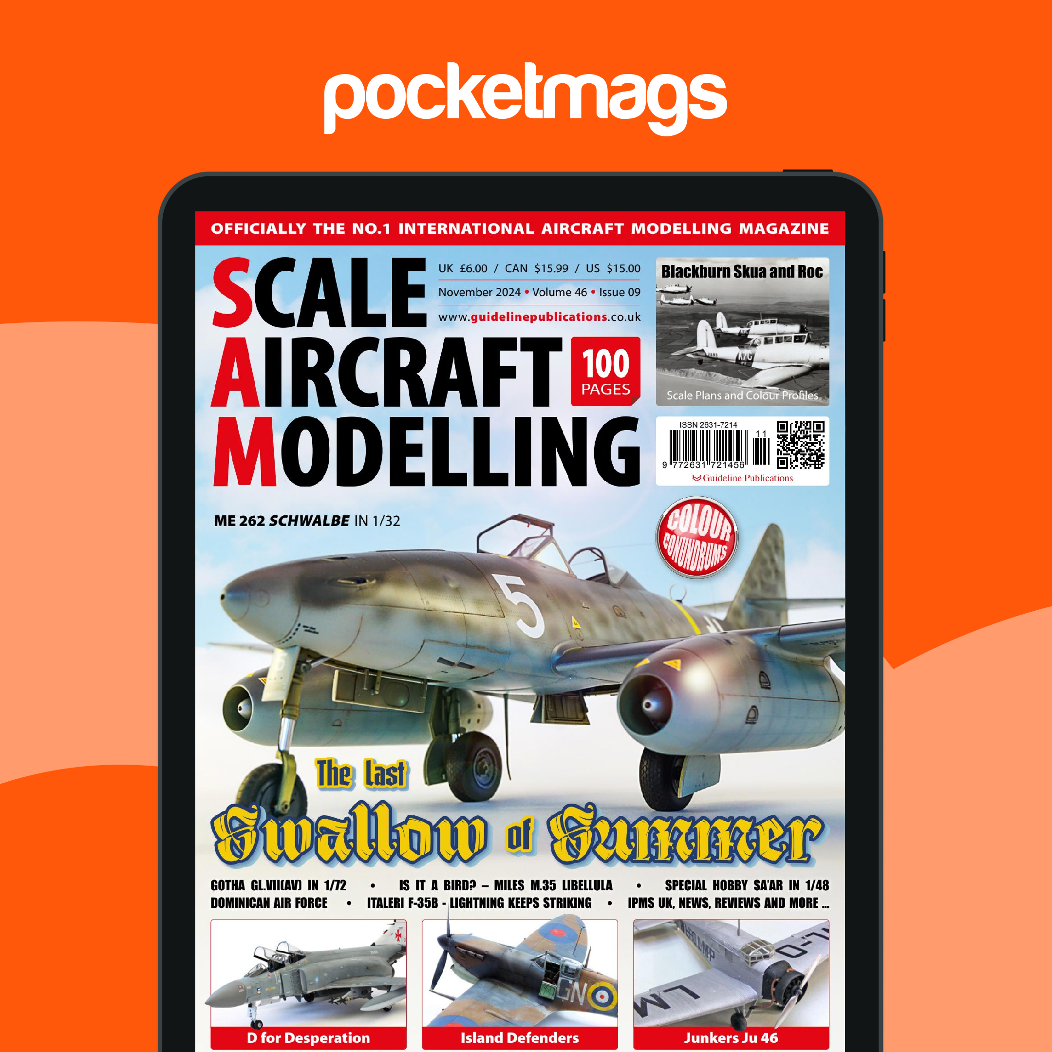 Scale Aircraft Modelling Magazine - November 2024 Back Issue