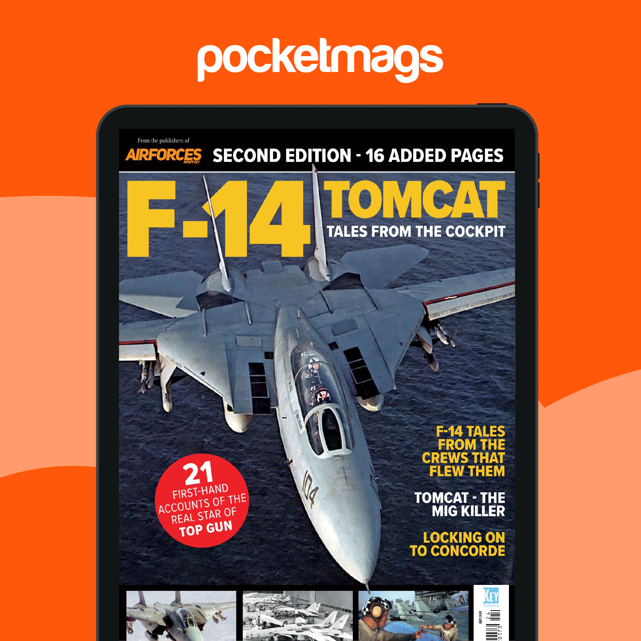Combat Aircraft Journal Magazine - F-14 Tomcat Special Issue