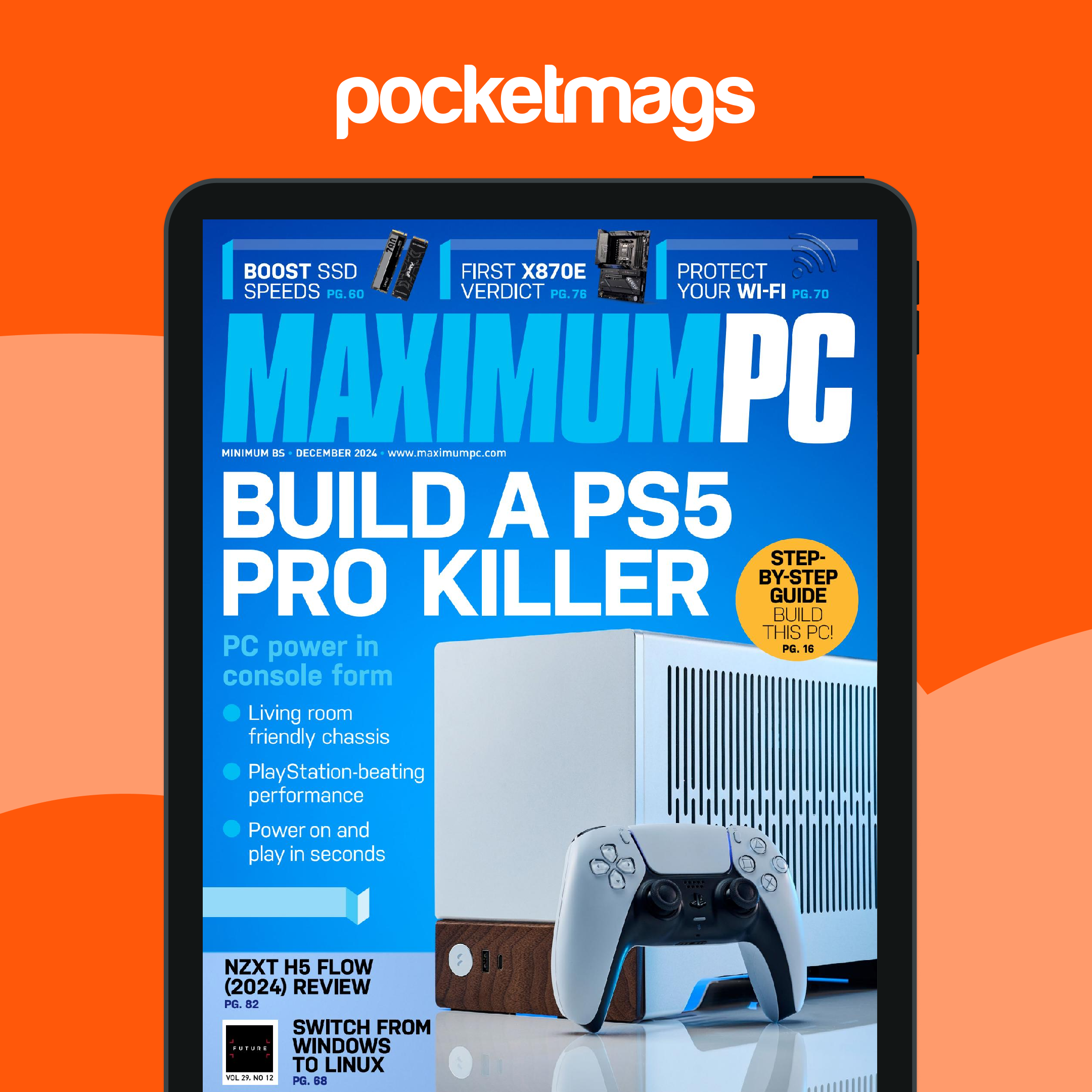 Maximum PC Magazine Subscriptions and December 2024 Issue