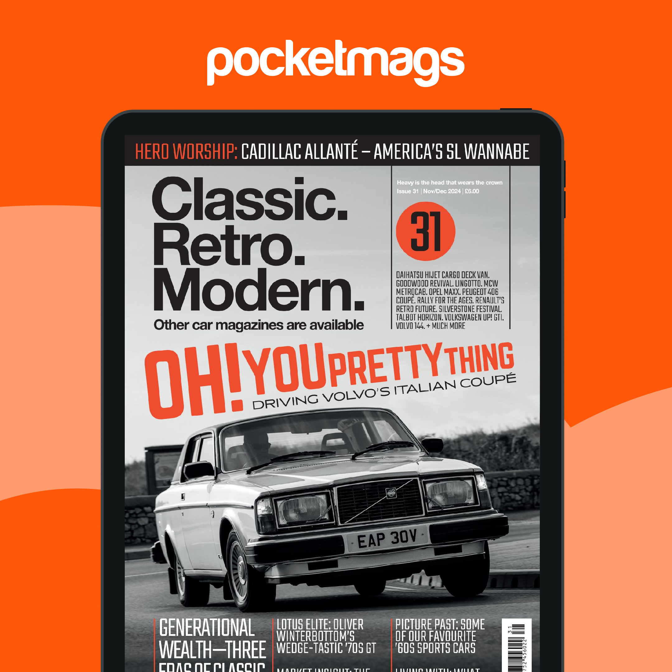Classic Retro Modern Magazine - November/December 2024 Back Issue