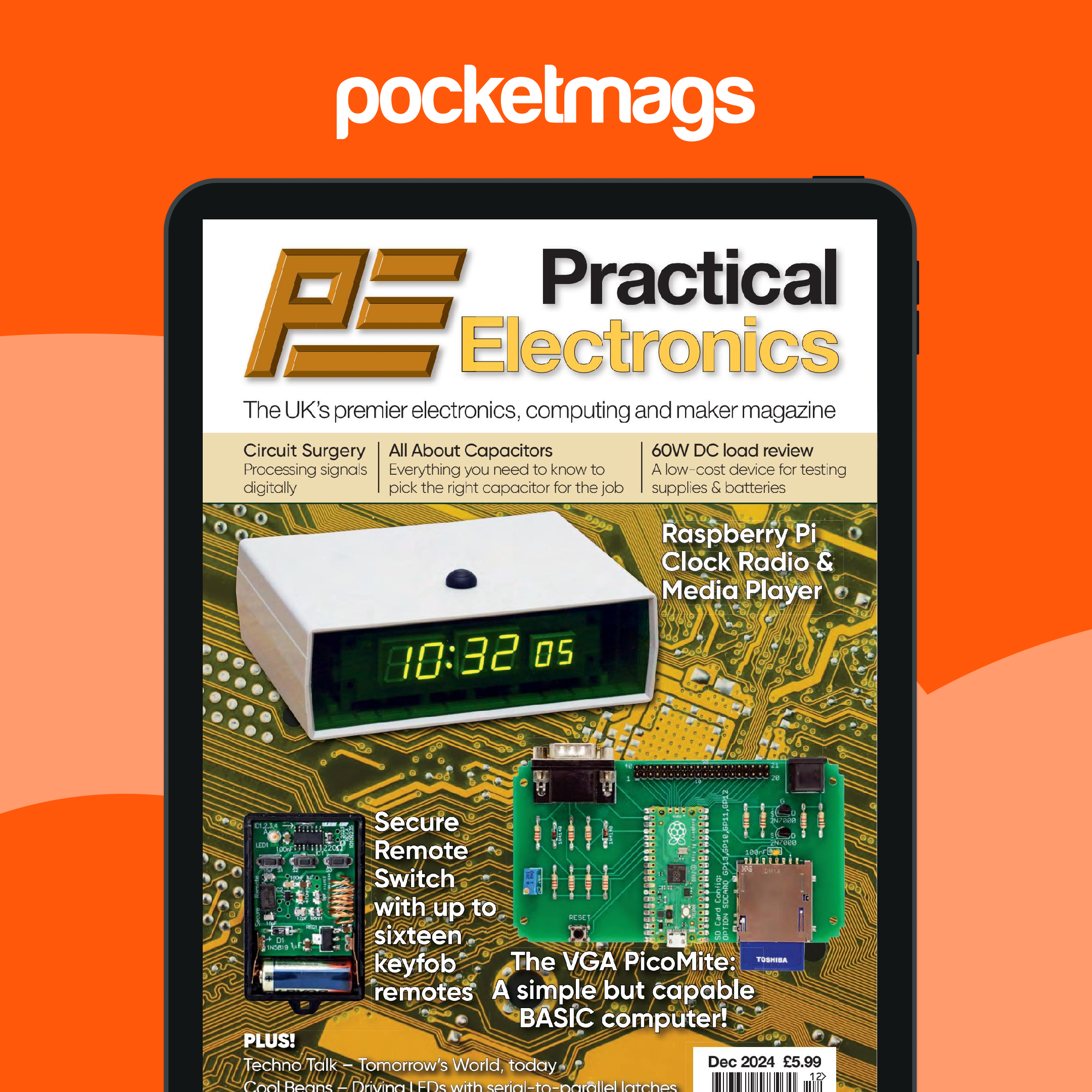 Practical Electronics Magazine Subscriptions and December 2024 Issue
