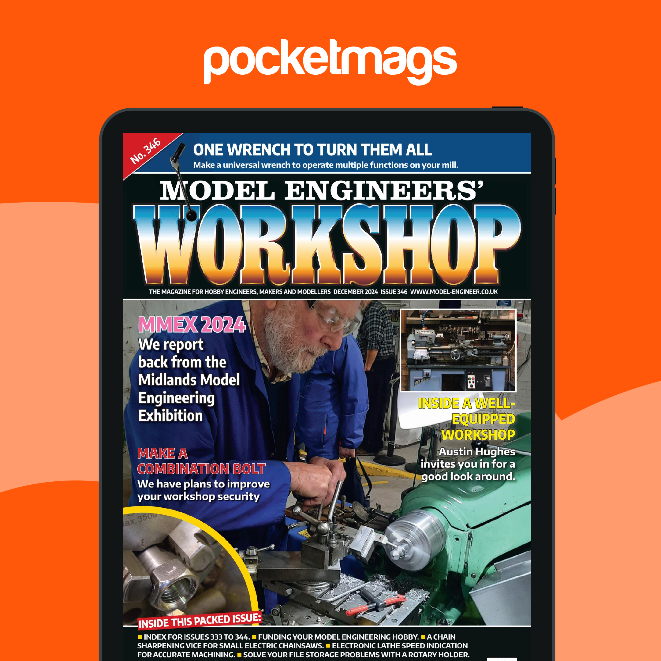 Model Engineer & Workshop Magazine - December 2024 Back Issue