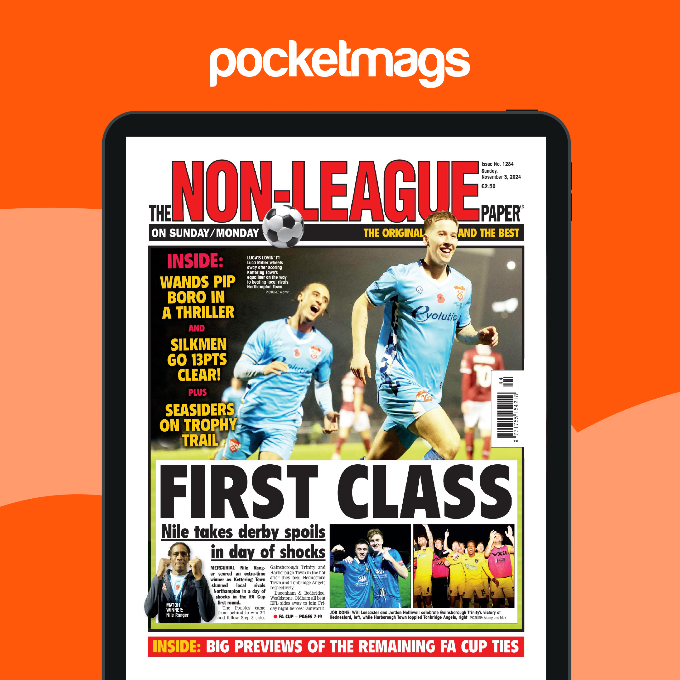 The Non-League Football Paper Magazine - 3rd November 2024 Back Issue