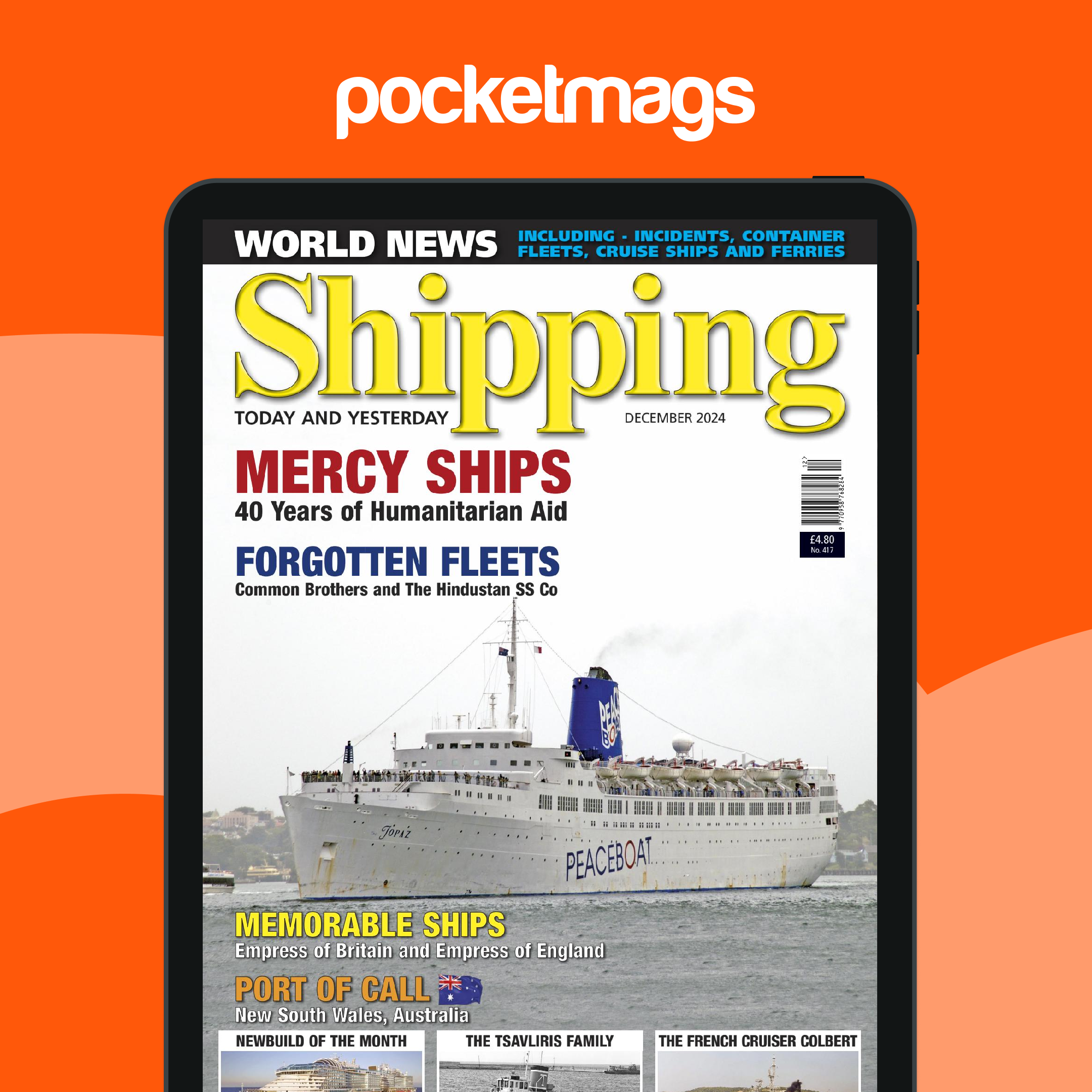 Shipping Today & Yesterday Magazine - December 2024 Back Issue