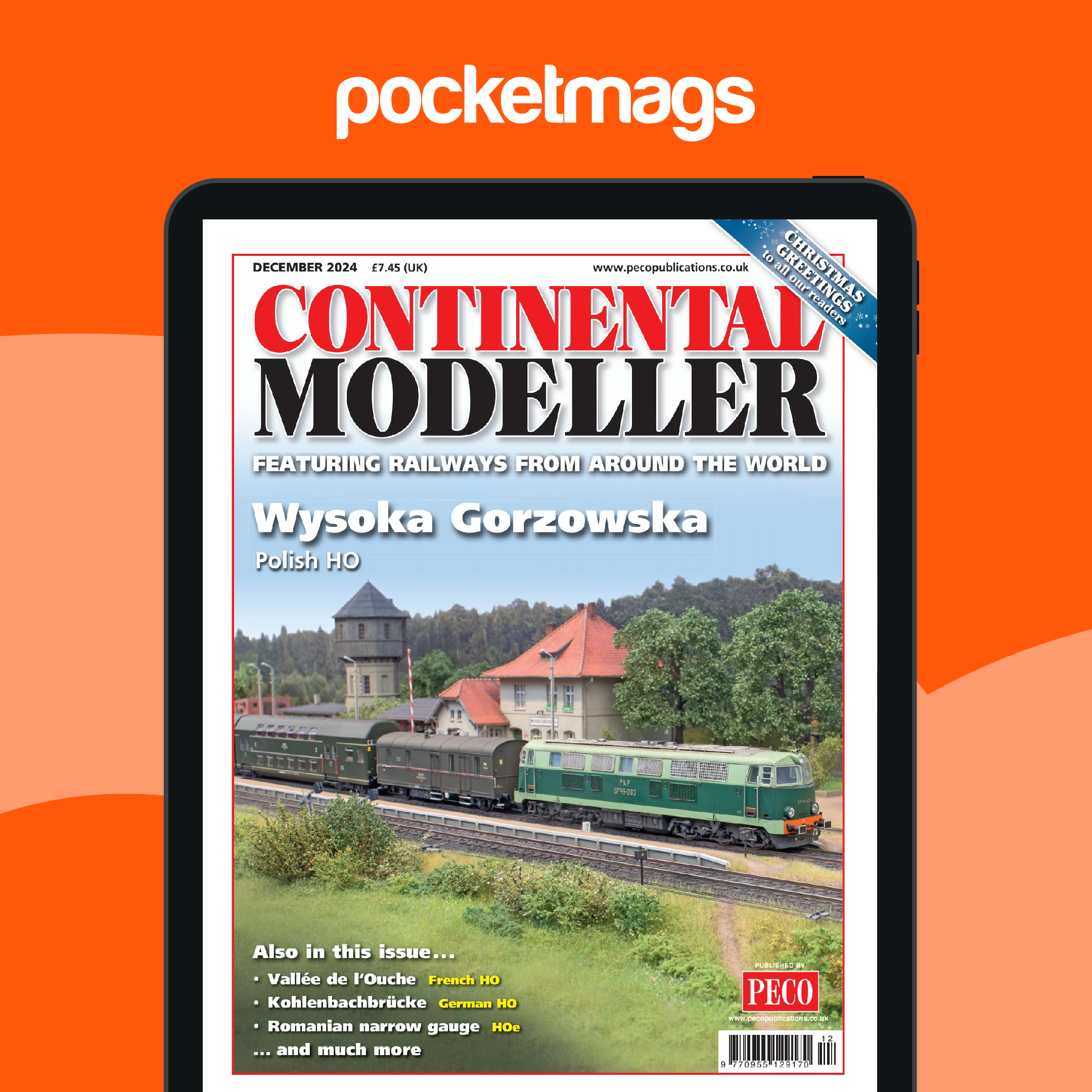 Continental Modeller Magazine Subscriptions and Dec-24 Issue