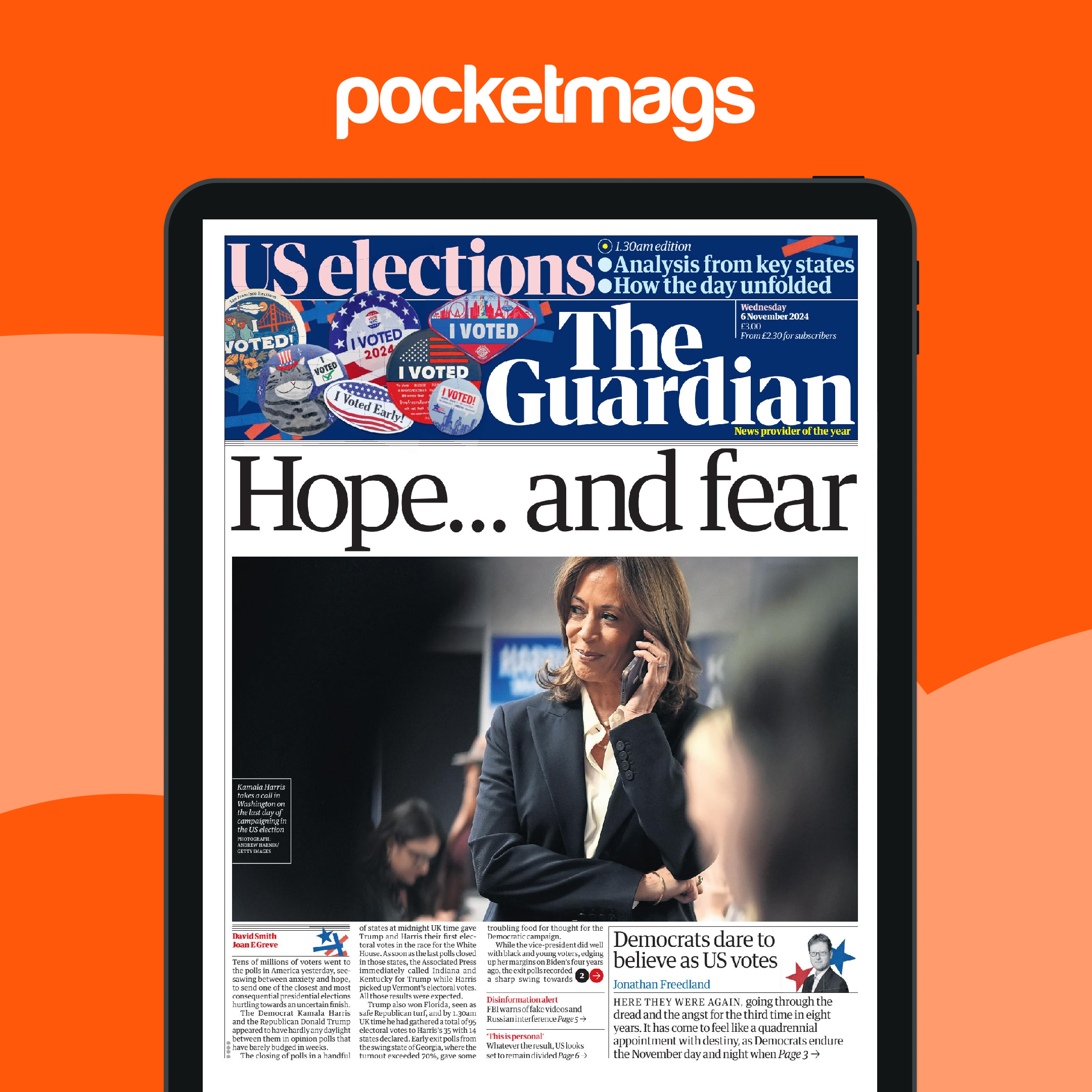 The Guardian Newspaper - Wednesday, 06 November 2024 Back Issue
