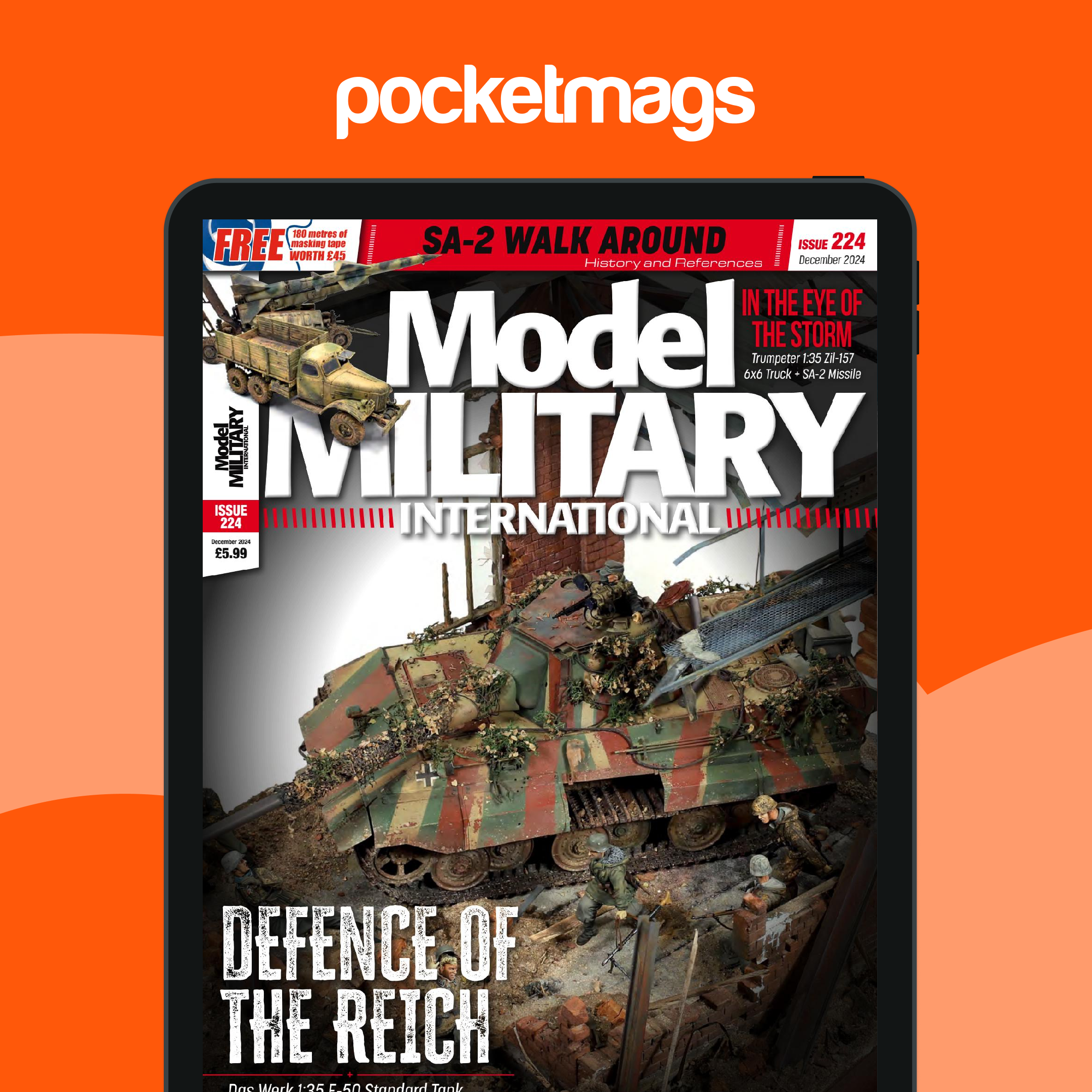 Model Military International Magazine - 224 Back Issue