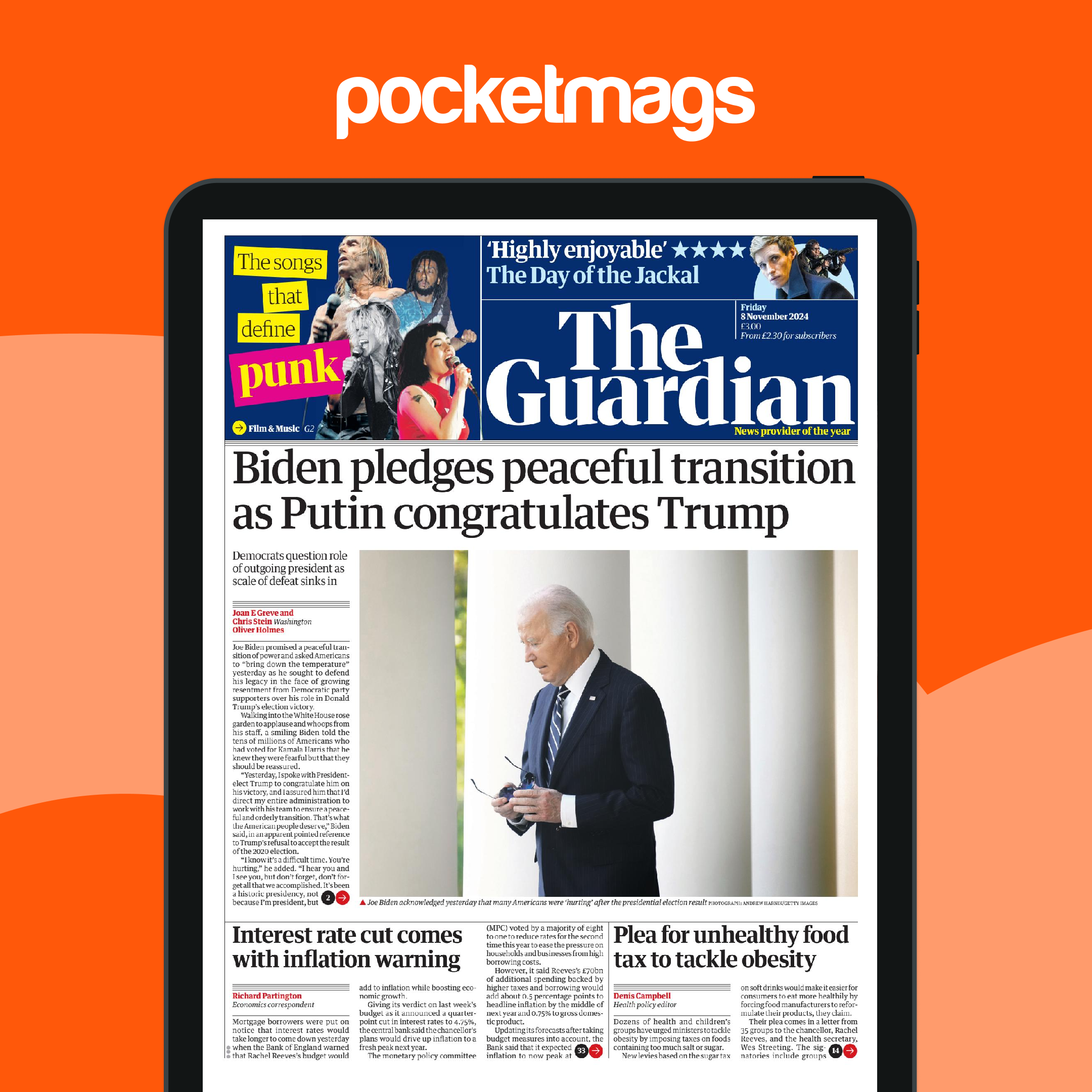 The Guardian Newspaper - Friday, 08 November 2024 Back Issue