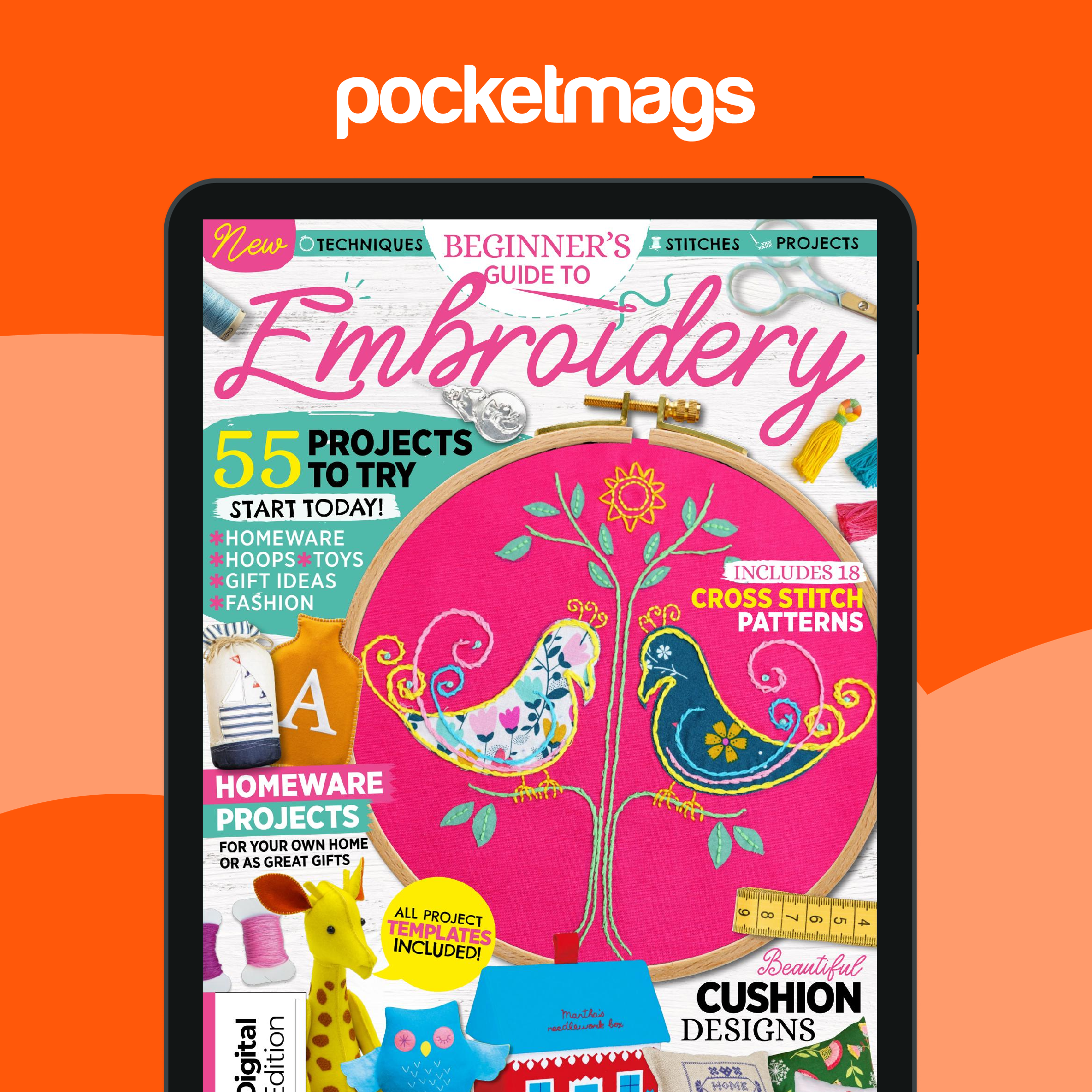 Lifestyle Bookazine - Beginner's Guide to Embroidery Fourth Edition ...
