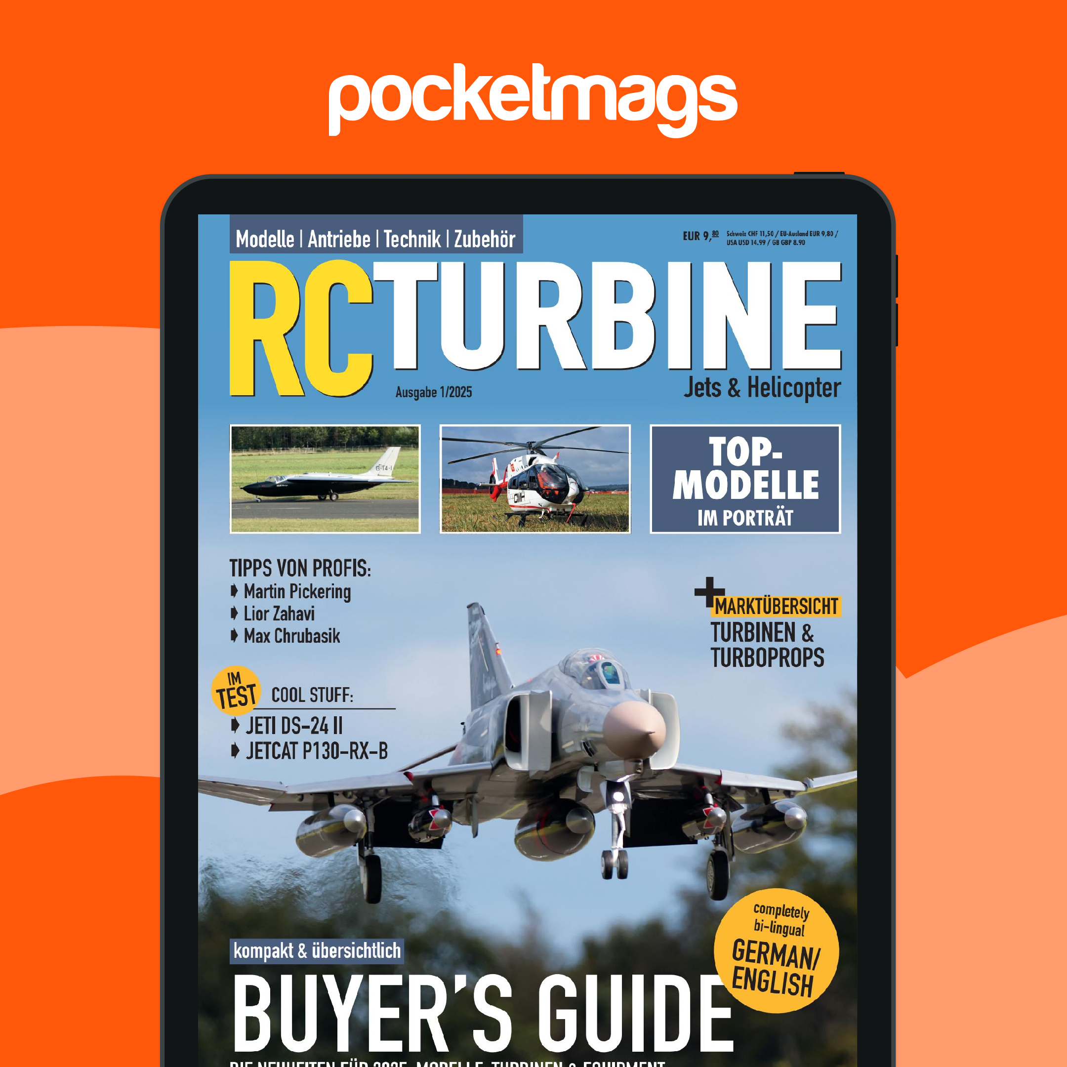RC Turbine - Jets & Helicopter Magazine Suscripciones y 1-2025 edición