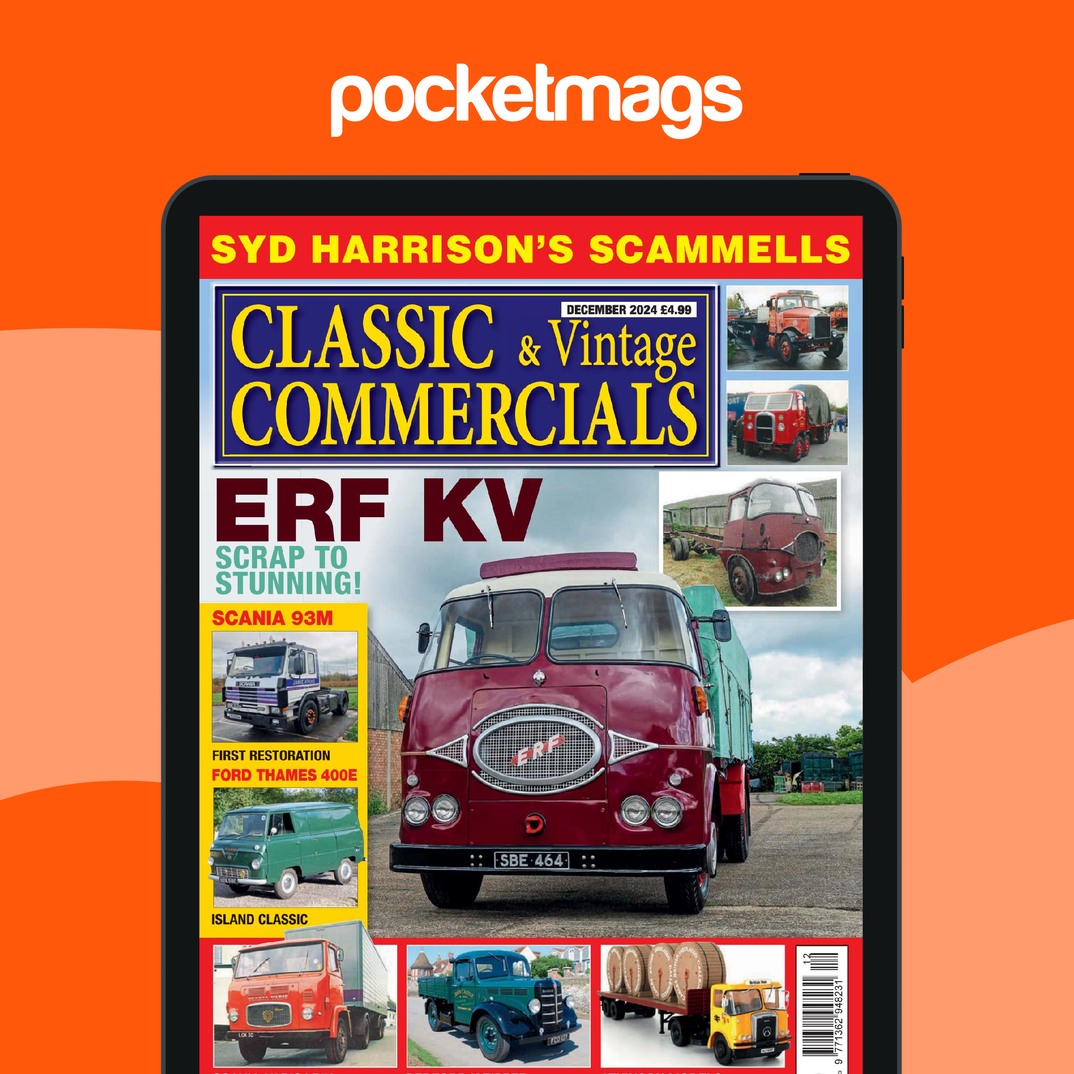 Classic & Vintage Commercials Magazine Subscriptions and Dec-24 Issue